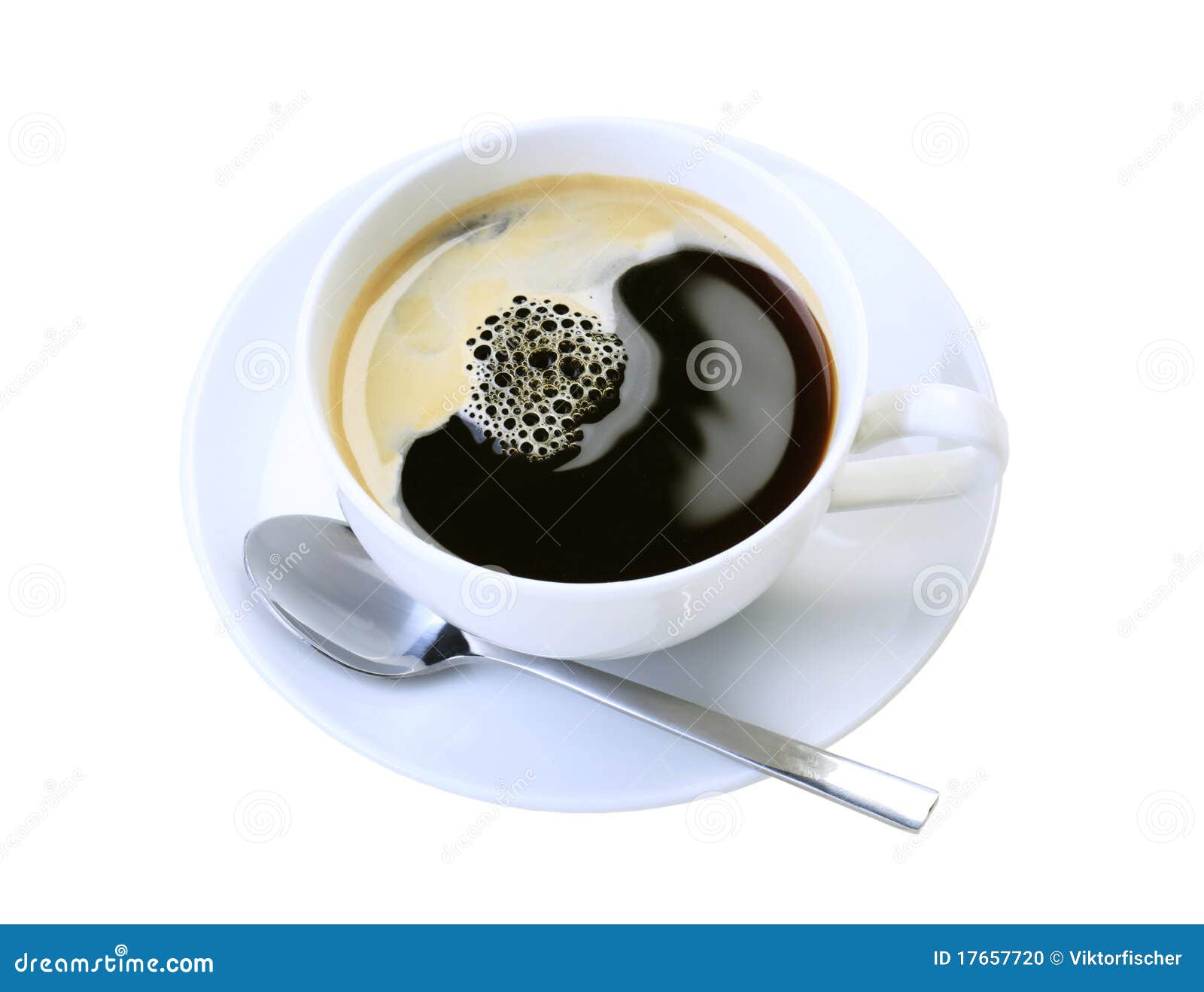 Cup schwarzer Kaffee stockfoto. Bild von ausgedrückt - 17657720