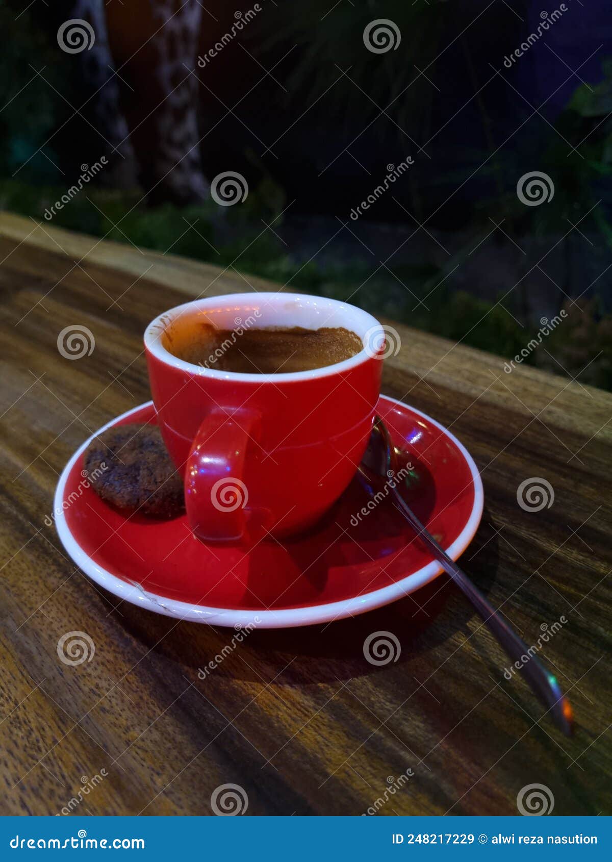 A Cup of Single Shot Espresso Stock Image - Image of shot, single ...