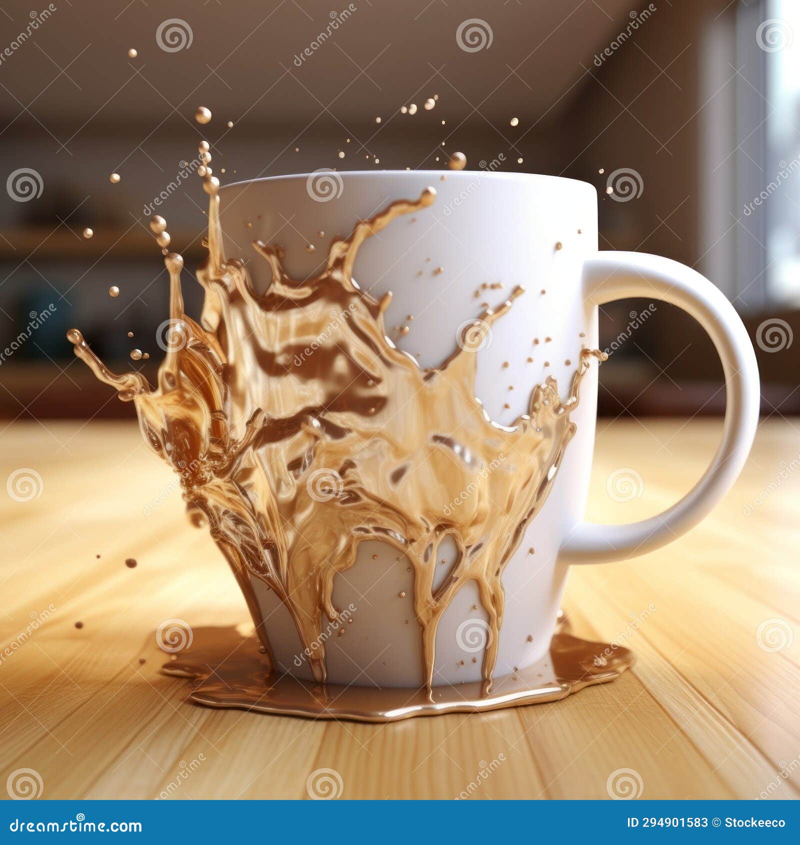Unique 3d Coffee Mug with Realistic Details and Comical Exaggeration ...