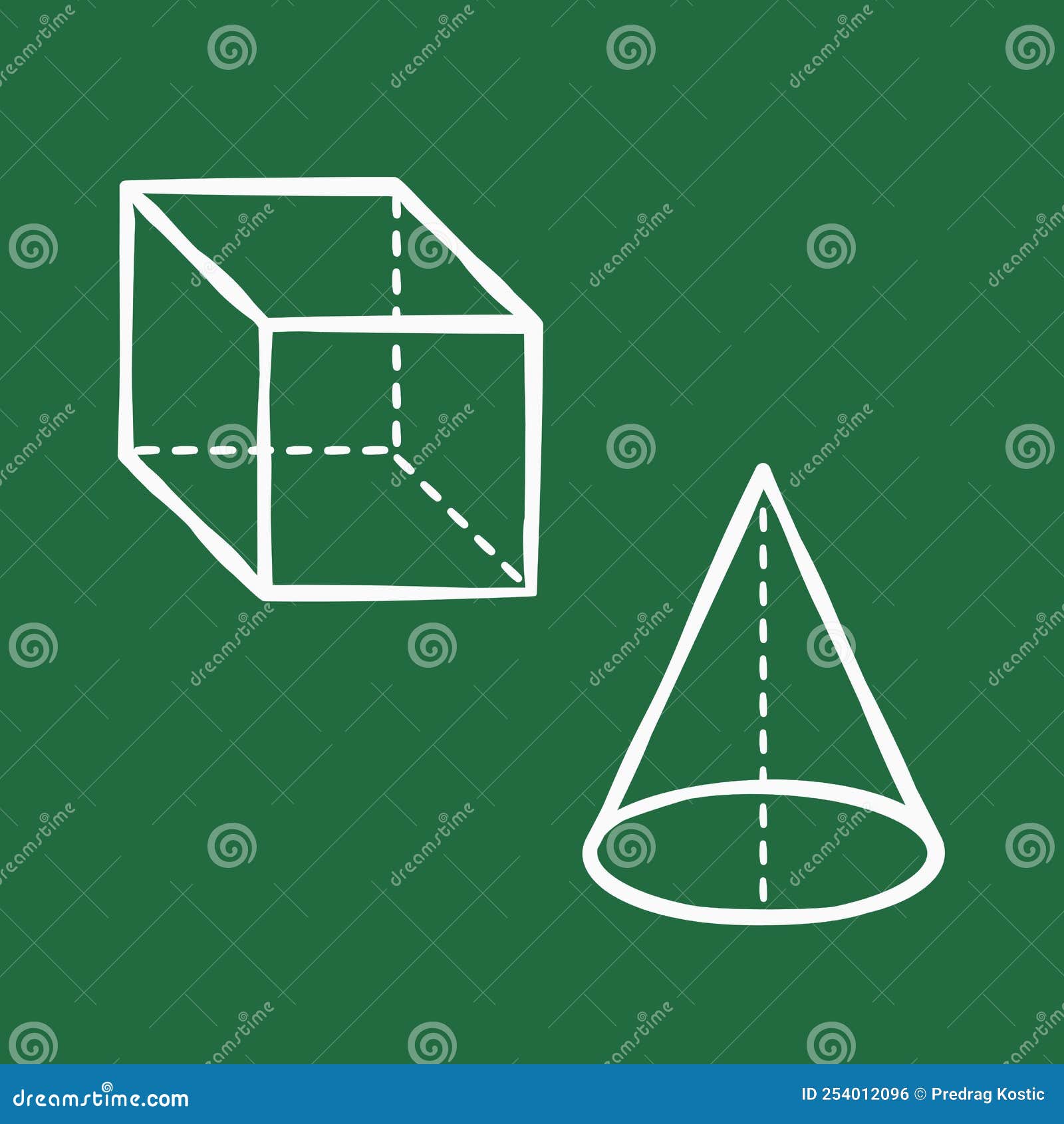 Cup and square stock illustration. Illustration of poster - 254012096