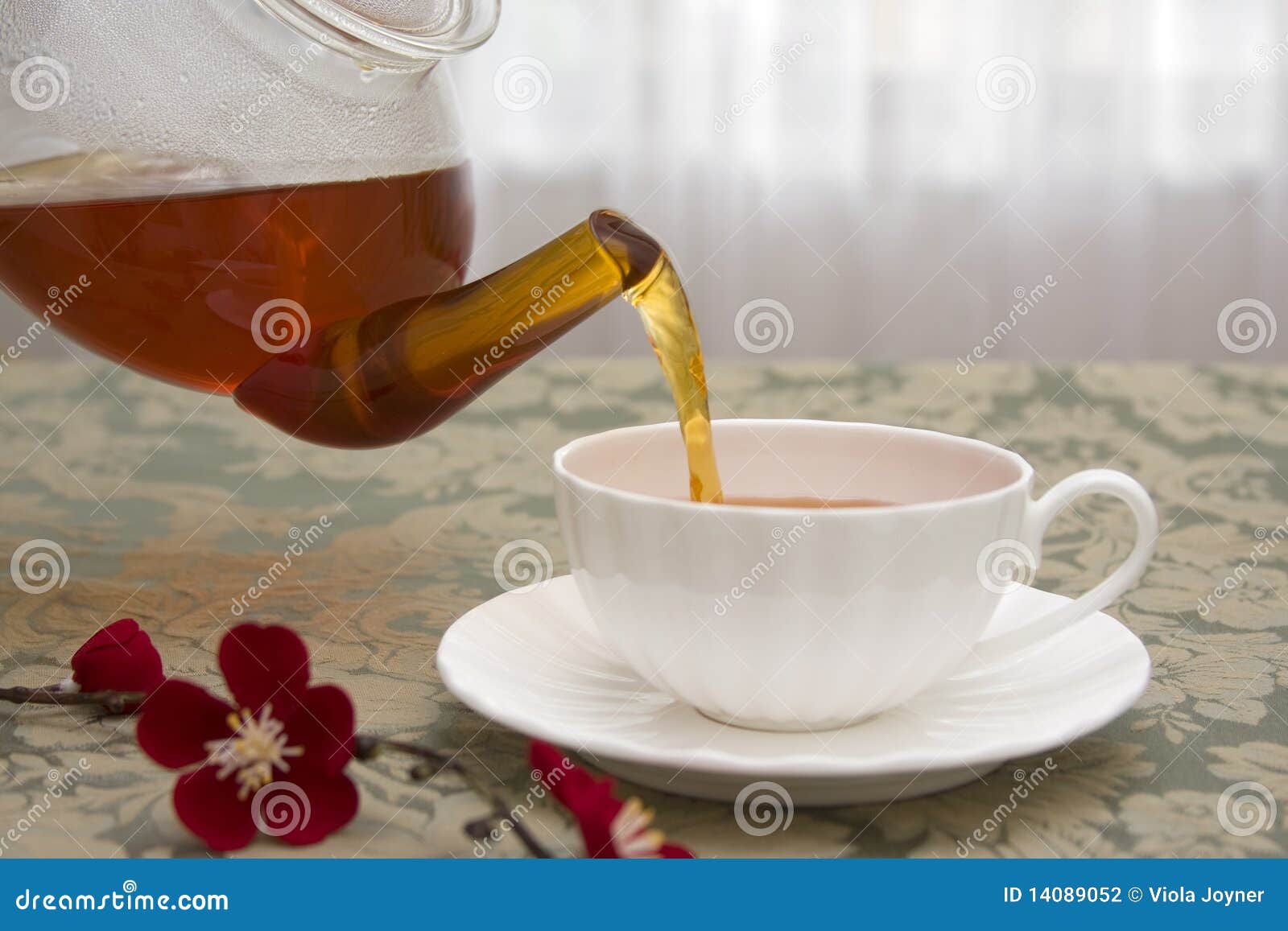 Cup of Tea stock photo. Image of beverage, glass, white - 14089052