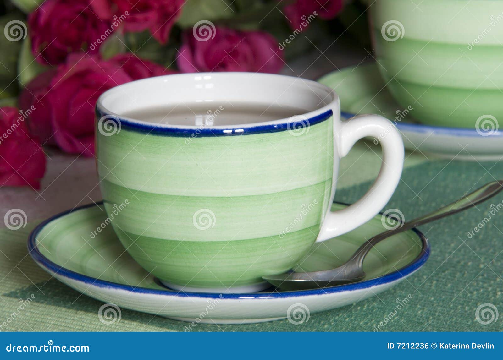 Cup of tea stock photo. Image of bunch, herb, plant, tisane - 7212236