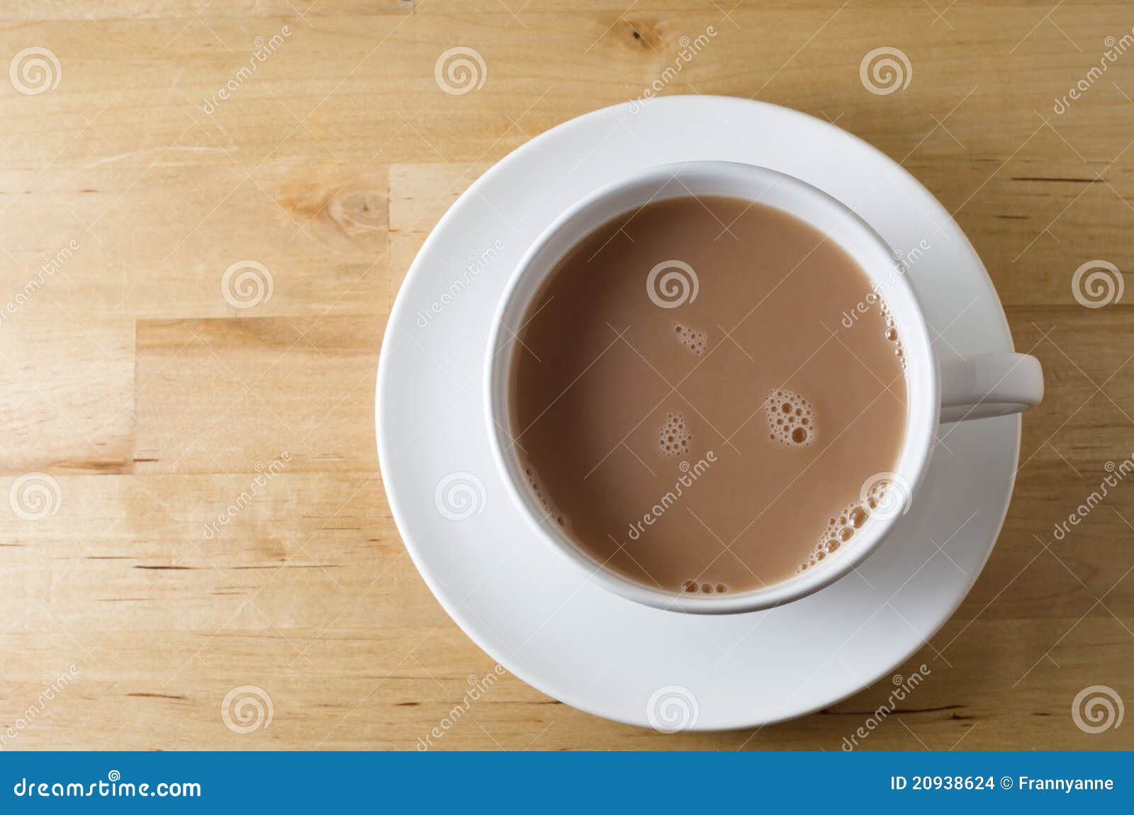 Cup of Tea from Above stock photo. Image of space, overhead - 20938624