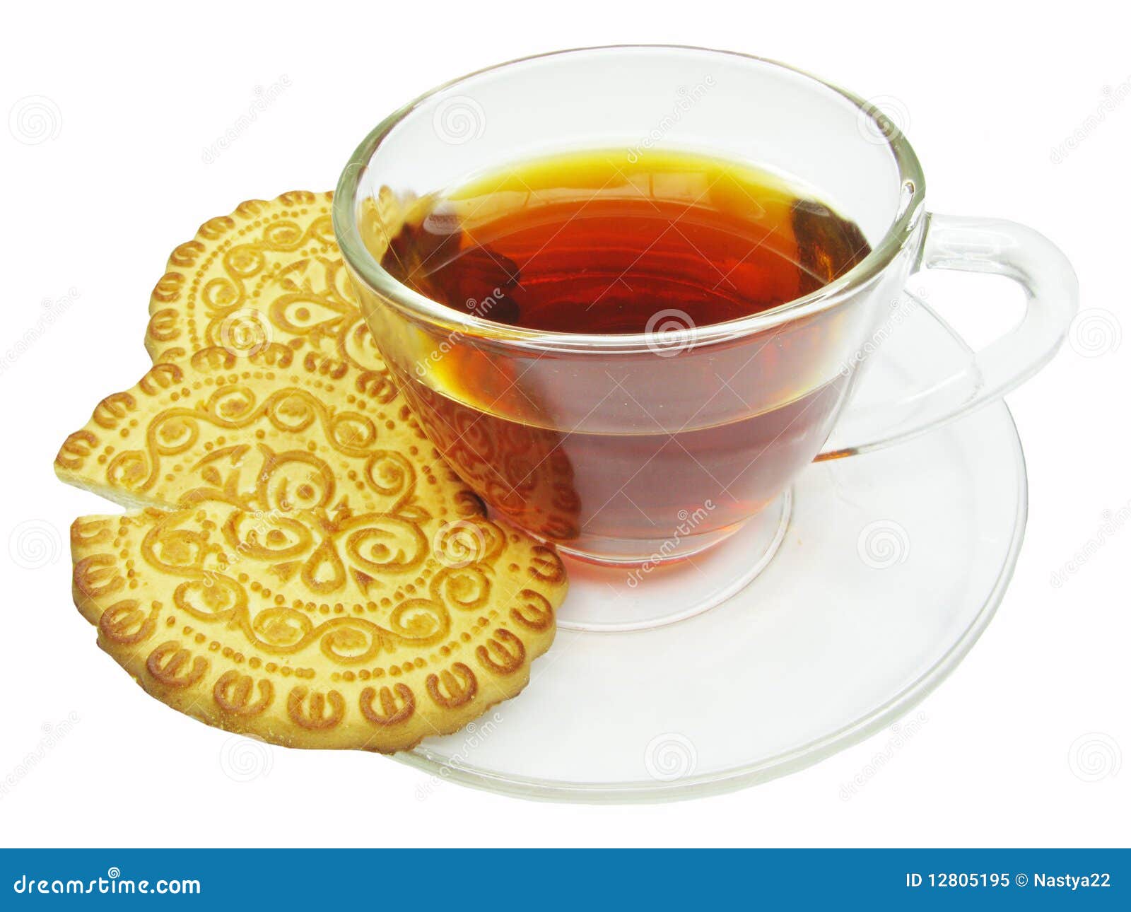 Cup of tea and baking stock image. Image of drink, pastry - 12805195