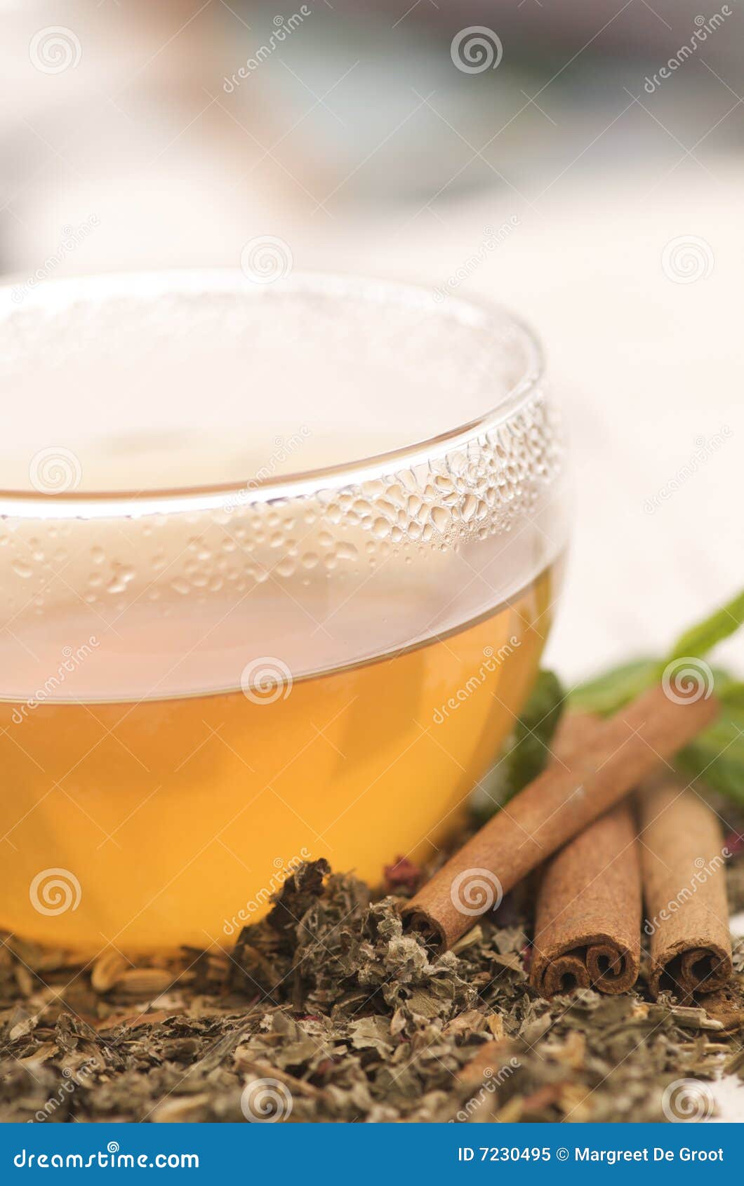 A cup of tea close-up stock image. Image of glasses, green - 7230495