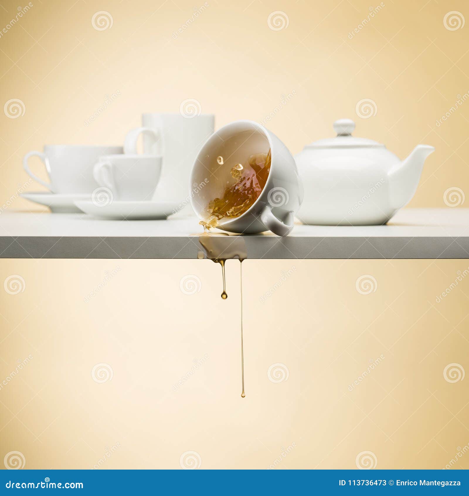 Cup of tea stock image. Image of table, traditional - 113736473