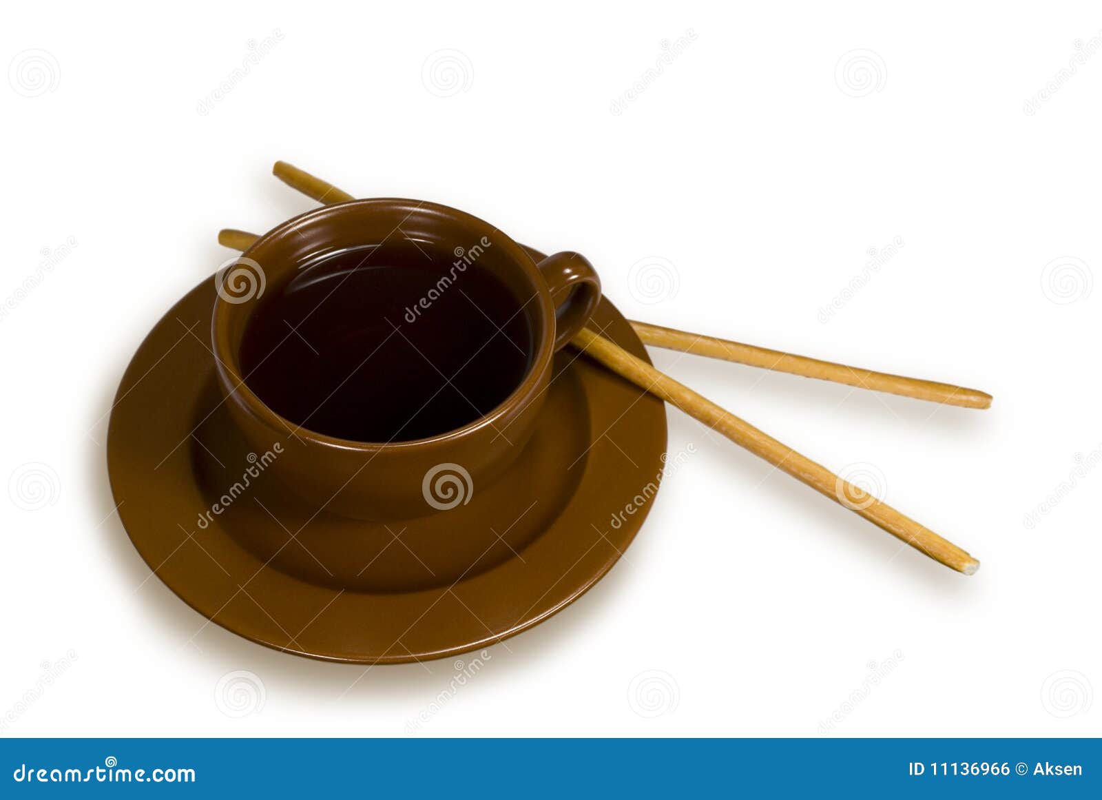 Cup of Tea with Grain Sticks Stock Photo - Image of ceramics, white ...
