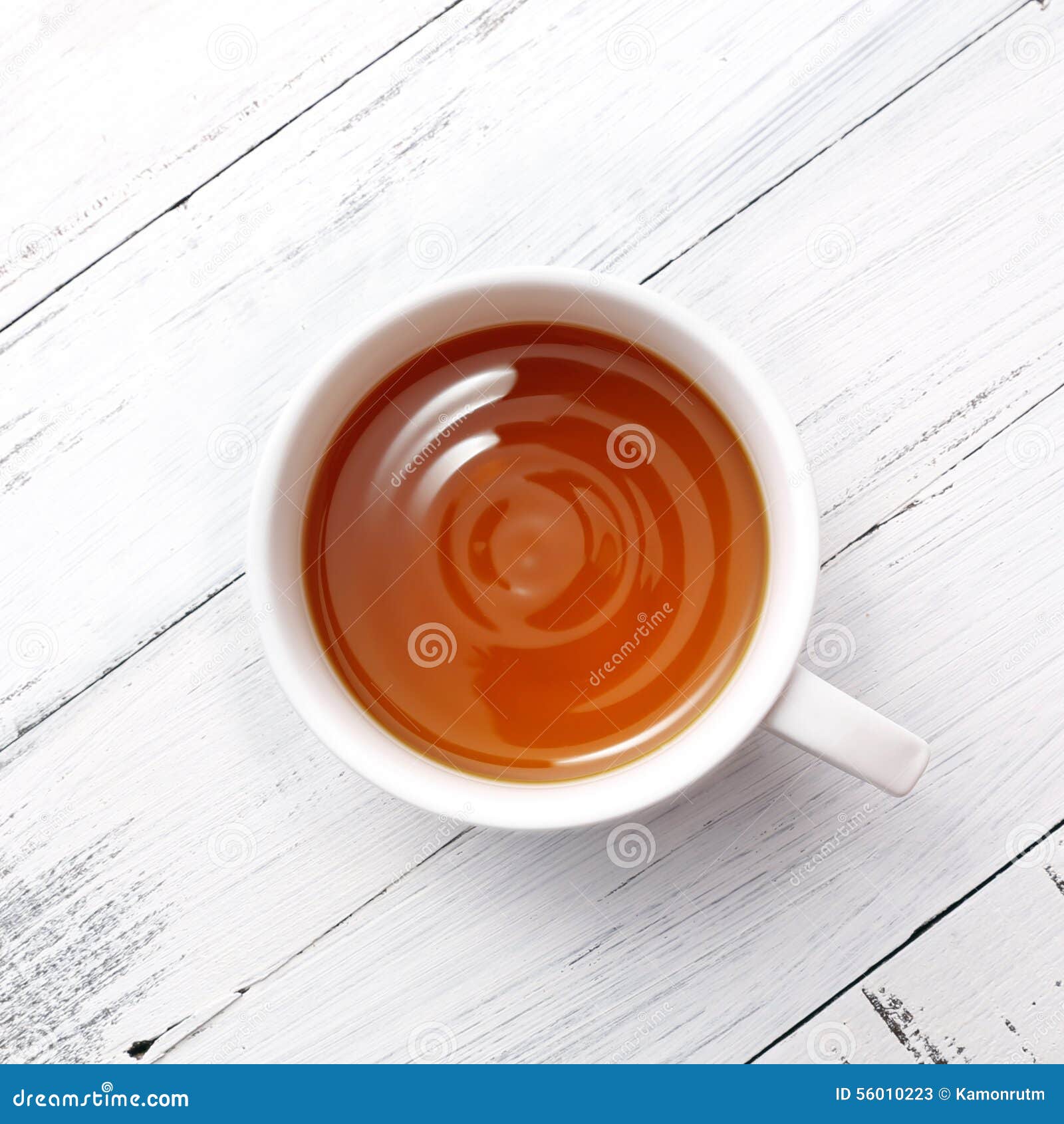 Cup of Tea with Moving of the Water Stock Image - Image of break ...