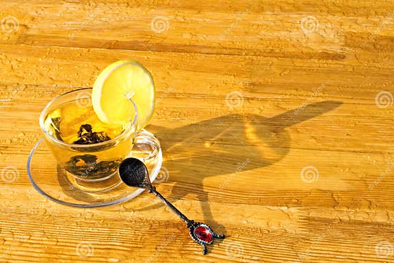 Cup of Tea after a Rain, Horizontal Stock Photo - Image of summer ...