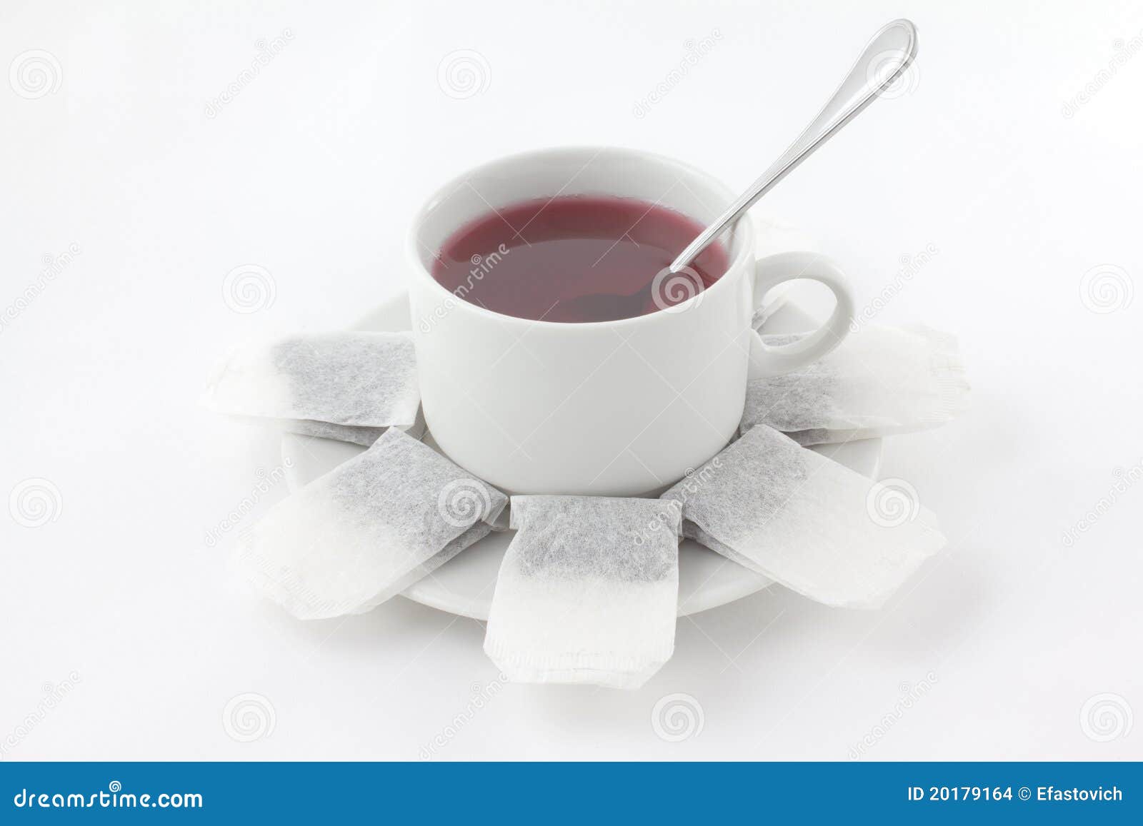Cup of tea with a spoon stock photo. Image of china, hibiscus - 20179164