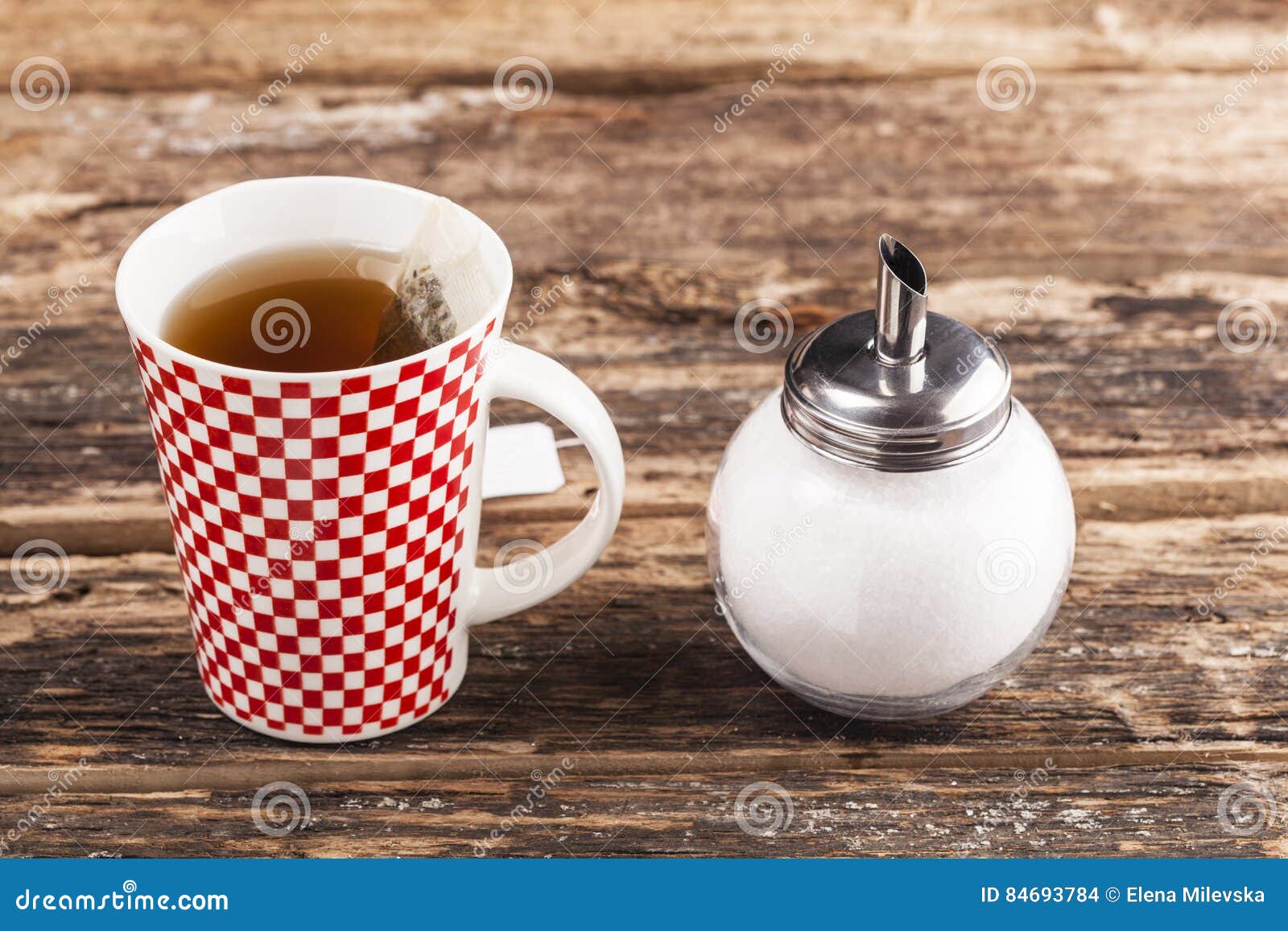 Cup of tea with sugar stock photo. Image of refreshment - 84693784