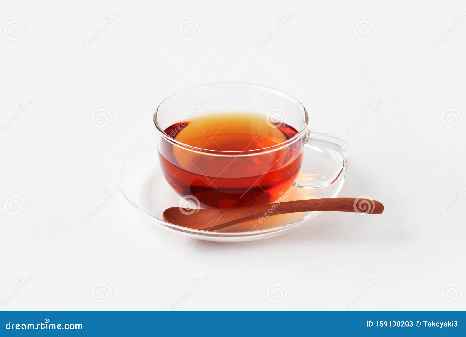 Cup of Tea on White Background Stock Image - Image of closeup, white ...