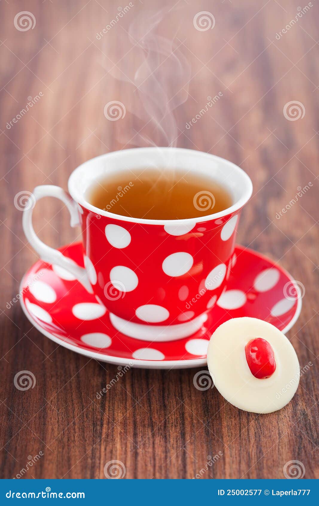 Cup Of Tea And White Chocolate Stock Image - Image of meal, alcoholic ...
