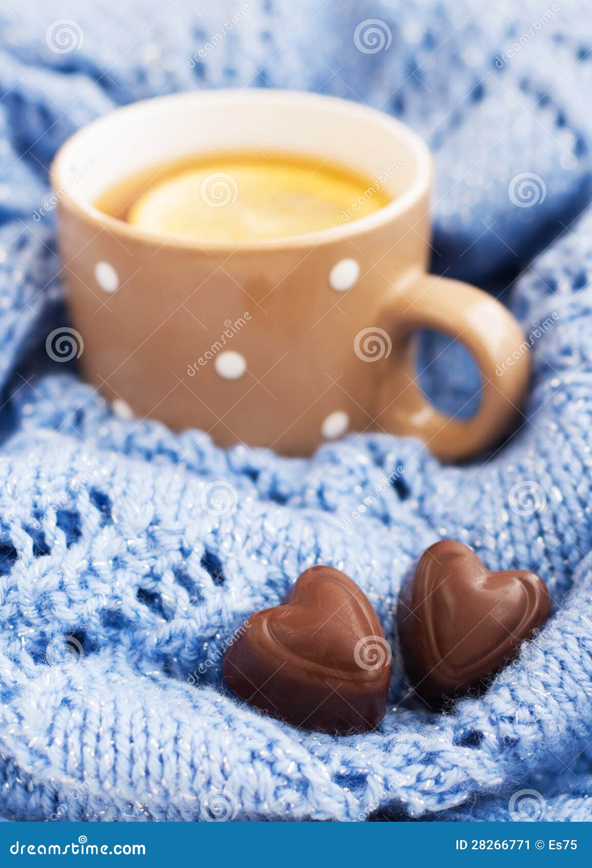Cup of tea in the winter stock image. Image of shape - 28266771