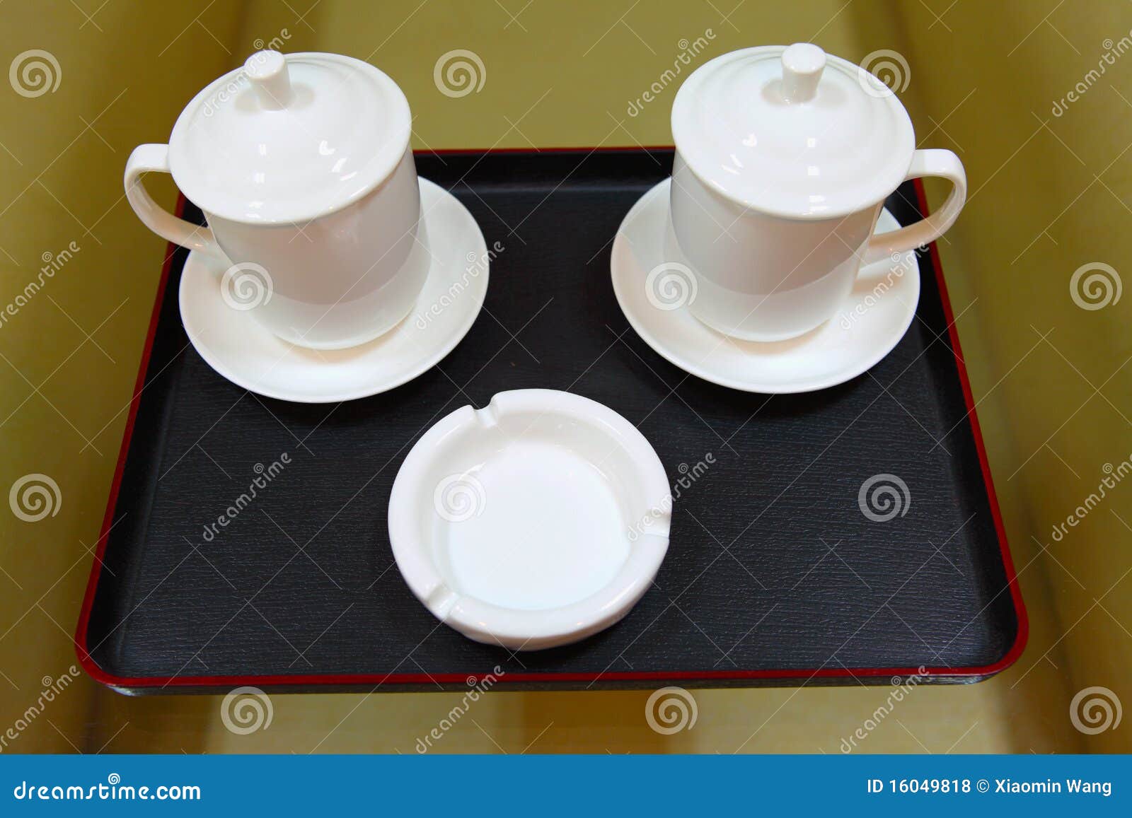 Cup tray stock photo. Image of saucer, spoon, glass, drinks - 16049818