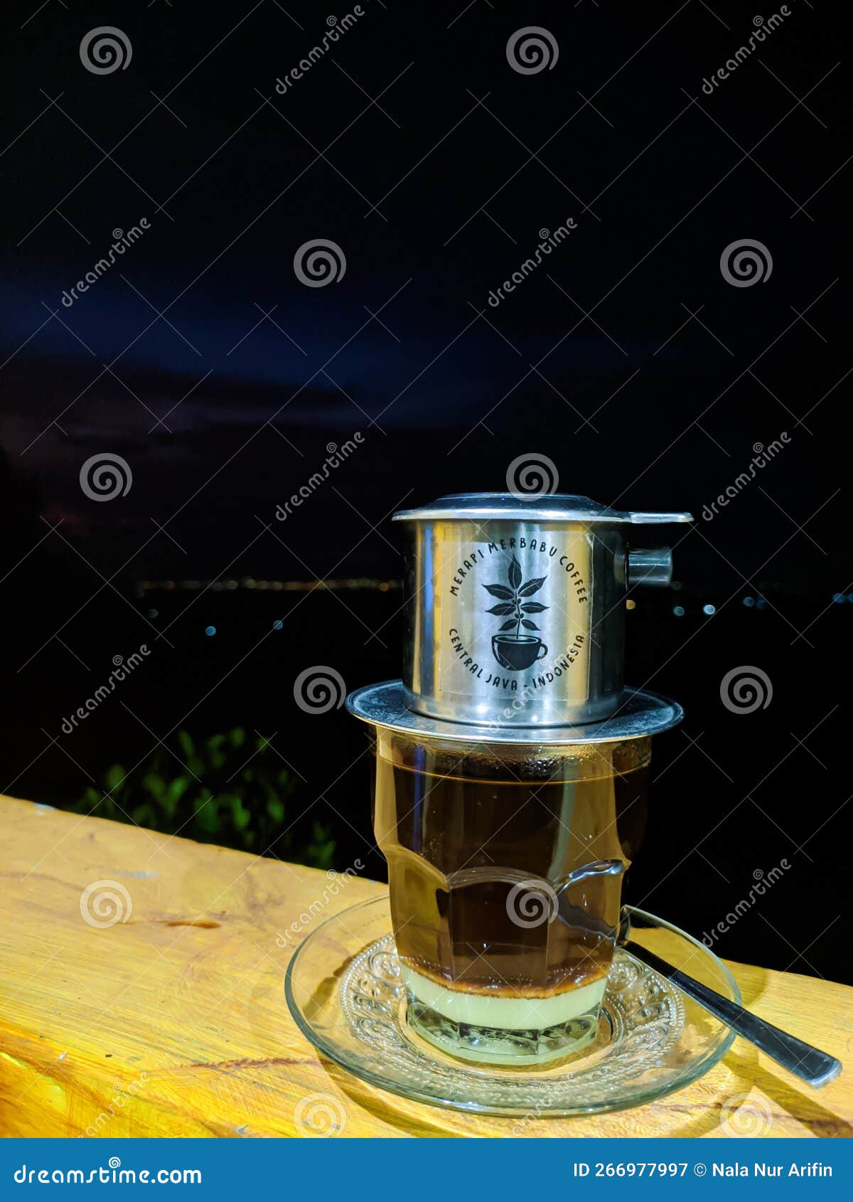 A Cup of Vietnamese Drip Coffee Editorial Photography - Image of drip ...