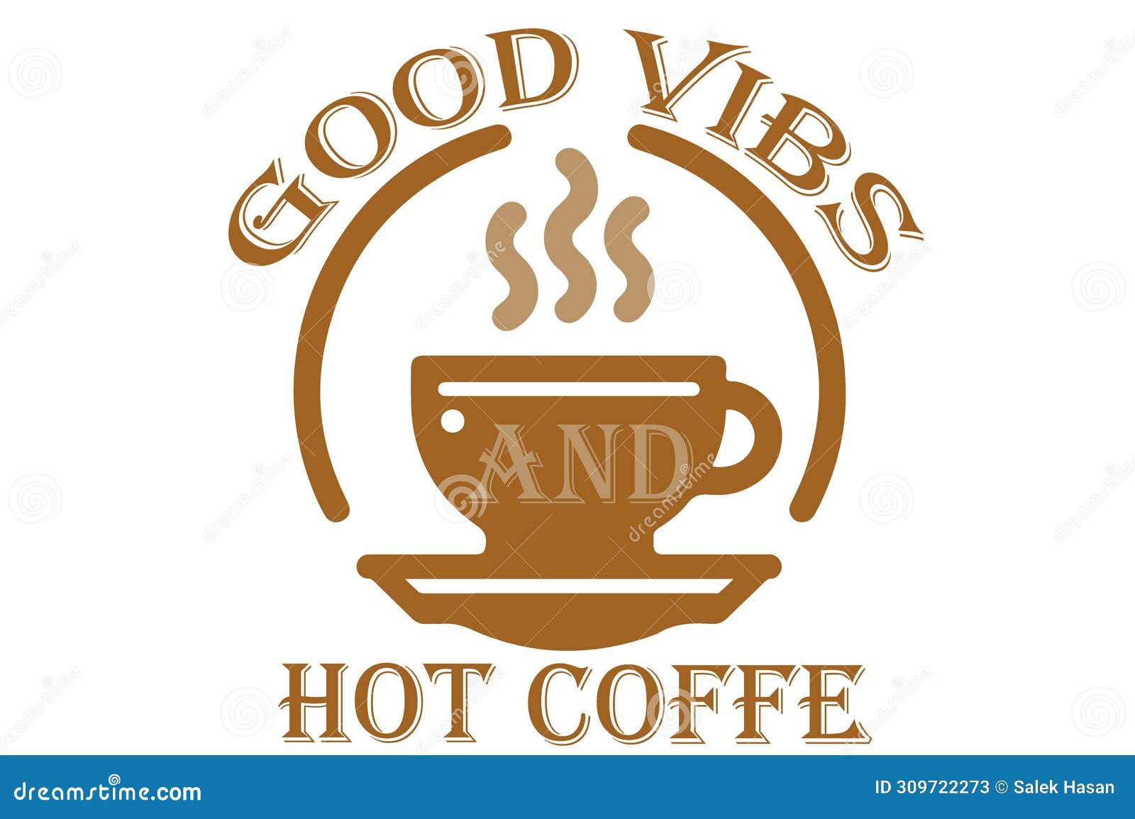 A Cup of Worm Coffee Feel Good Vibs Stock Vector - Illustration of ...