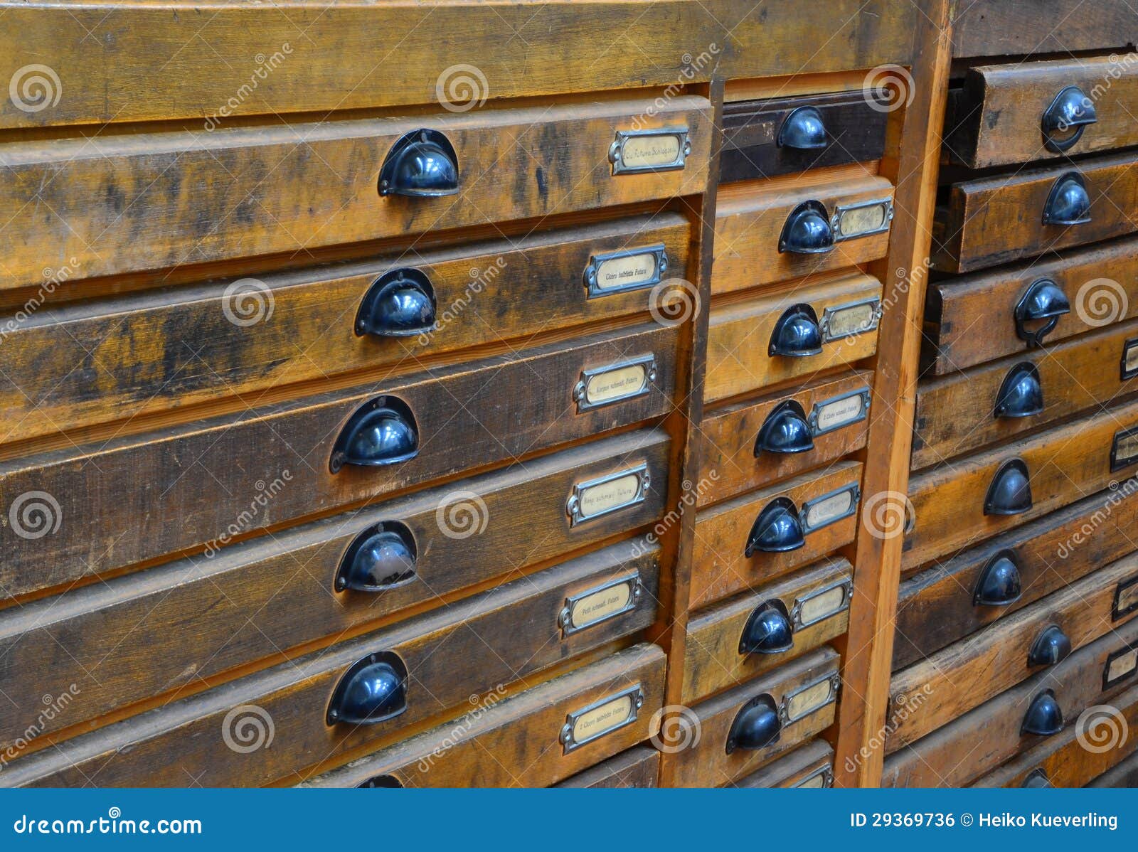 A Cupboard with Block Letters Stock Photo - Image of font, lead: 29369736