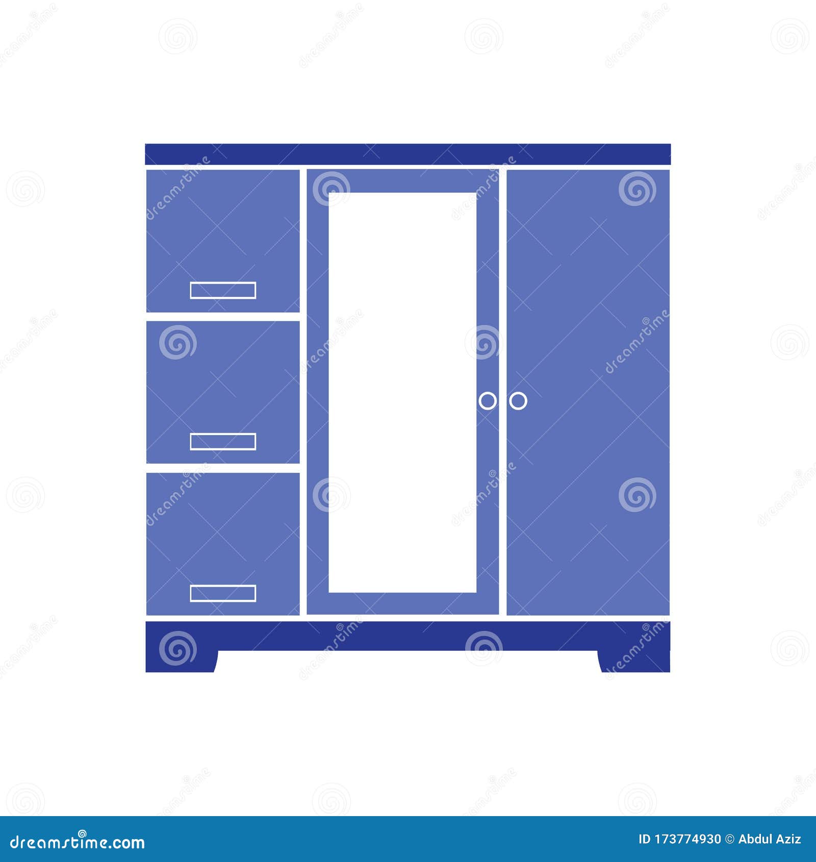 Cupboard logo vector stock vector. Illustration of illustrator - 173774930