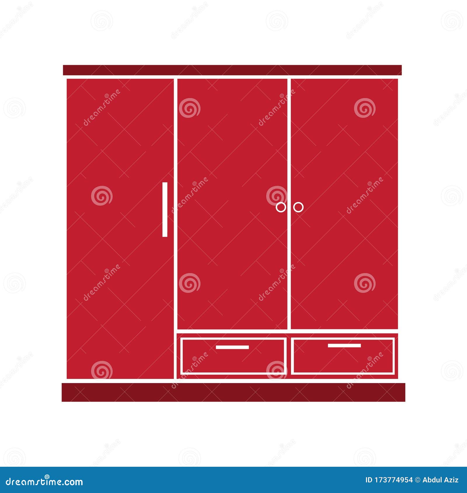Cupboard logo vector stock vector. Illustration of modern - 173774954
