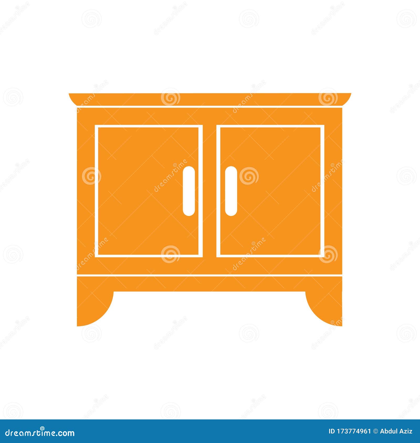 Cupboard logo vector stock vector. Illustration of interior - 173774961