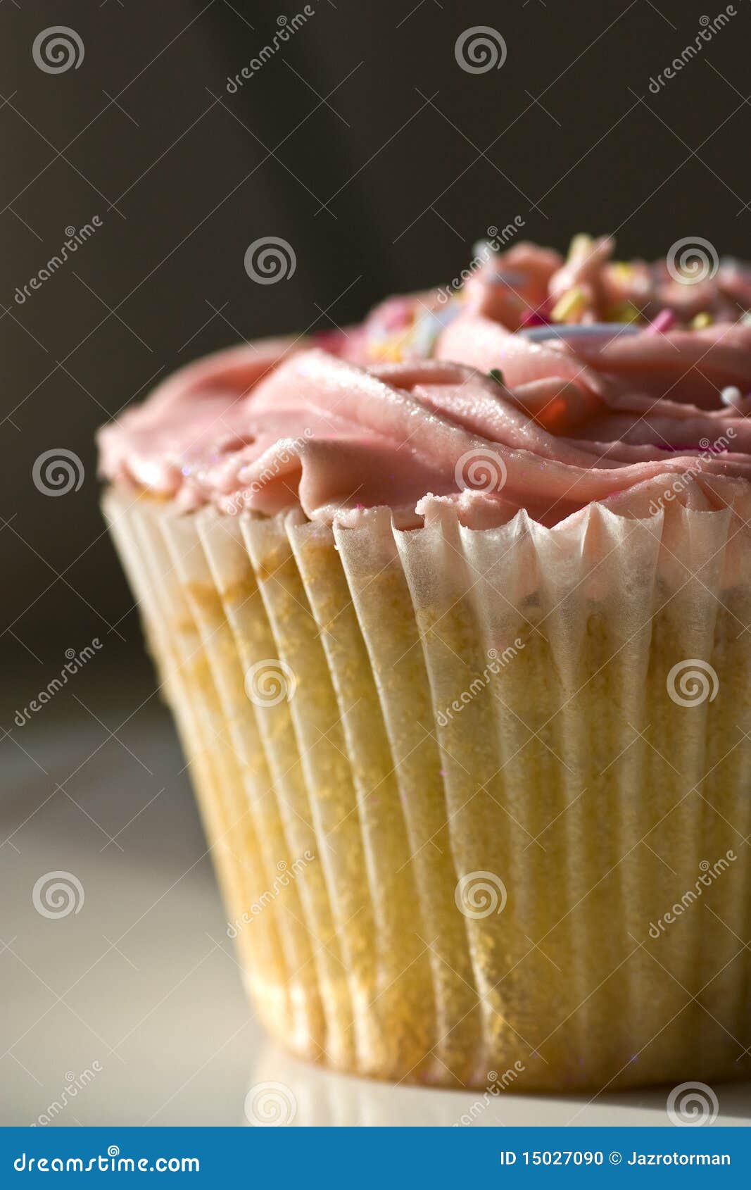Cupcake stock photo. Image of hundreds, vanilla, pink - 15027090