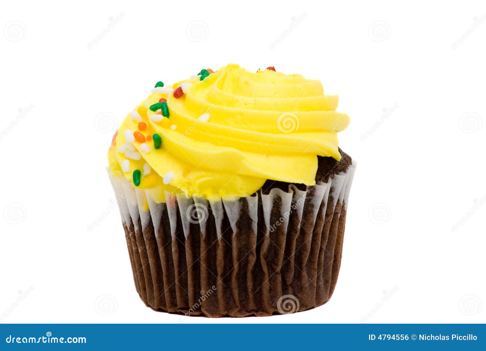 Cupcake stock photo. Image of sweet, dessert, cake, frosted - 4794556