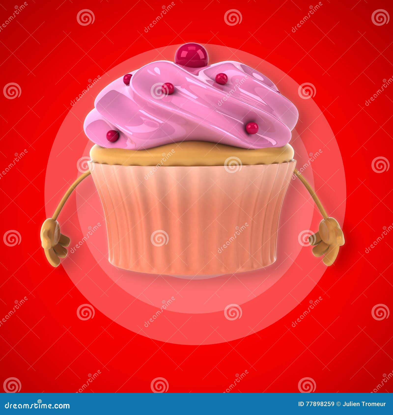 Cupcake Stock Illustration Illustration Of Celebration 77898259