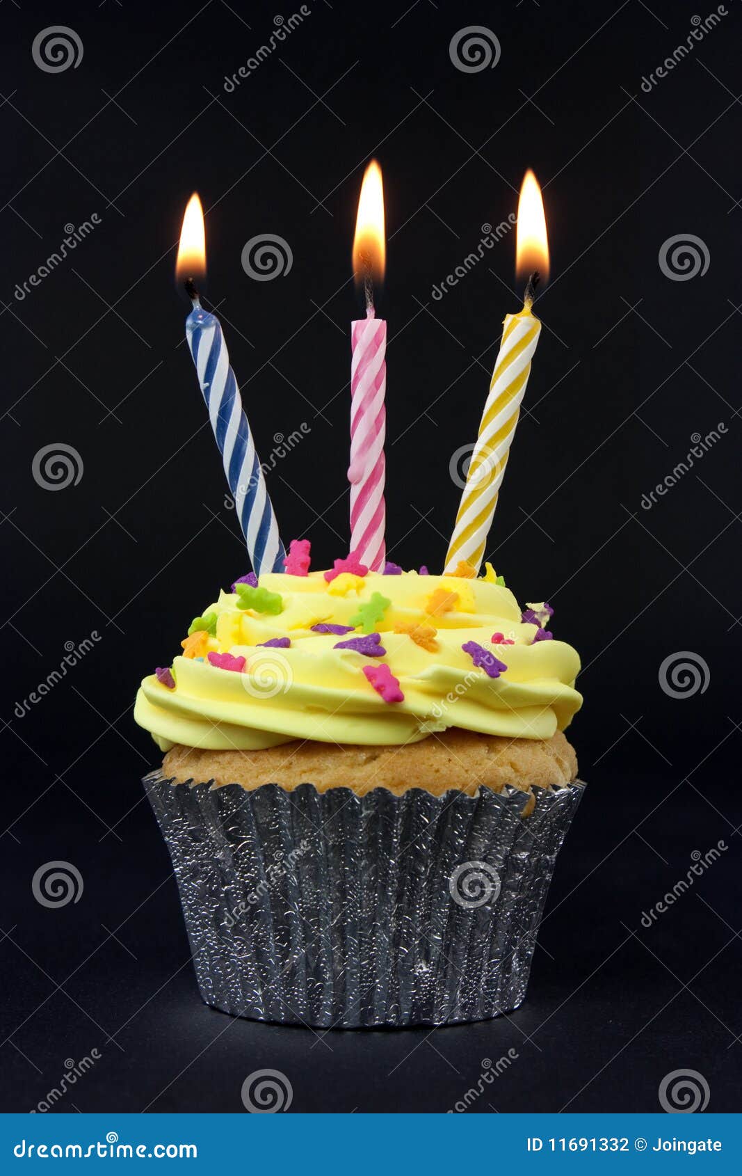 Cupcake 3 Candles Stock Photos - Free & Royalty-Free Stock Photos from ...