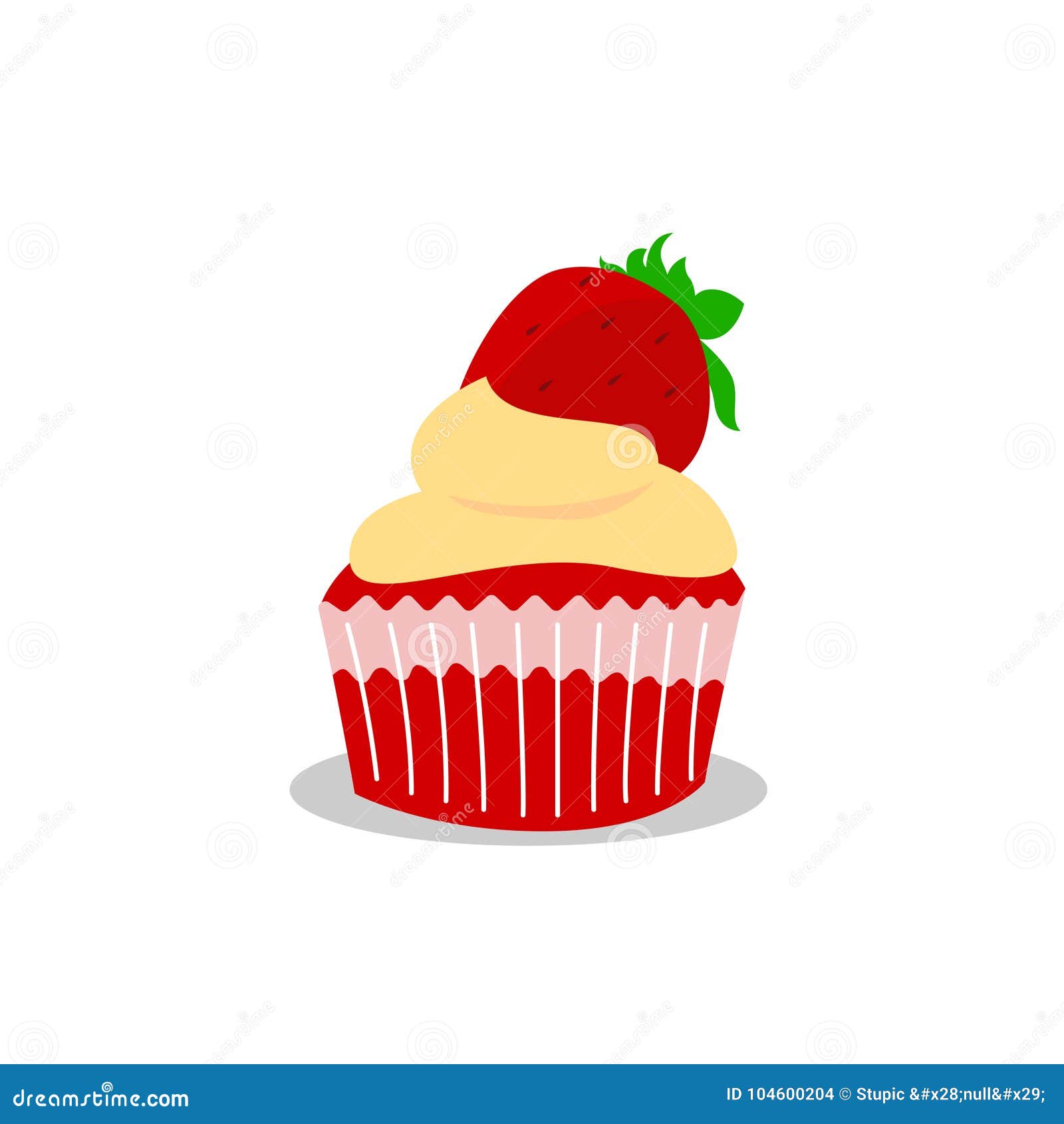 Cupcake Clipart Set, Colorful Cupcakes Vector Illustration, Sweet ... Cupcake Clipart Set, Colorful Cupcakes Vector Illustration, Sweet ...
