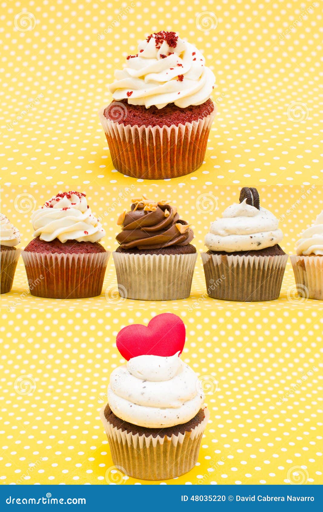 Cupcake Collage Stock Image | CartoonDealer.com #41167987