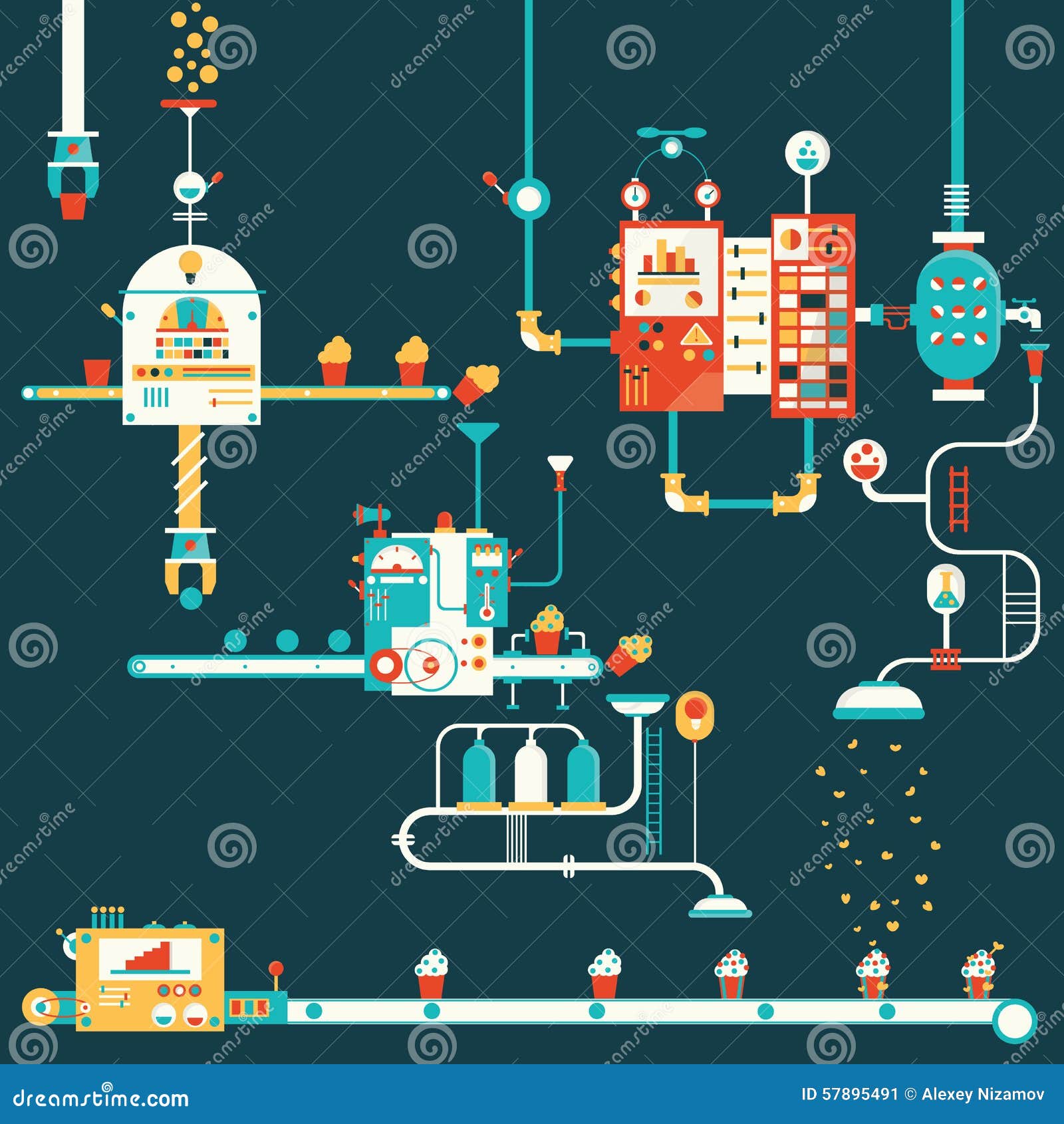 Infographics Set. Charts, Diagrams And Graphs. Flowchart, Data Bars And ... Infographics Set. Charts, Diagrams And Graphs. Flowchart, Data Bars And ...