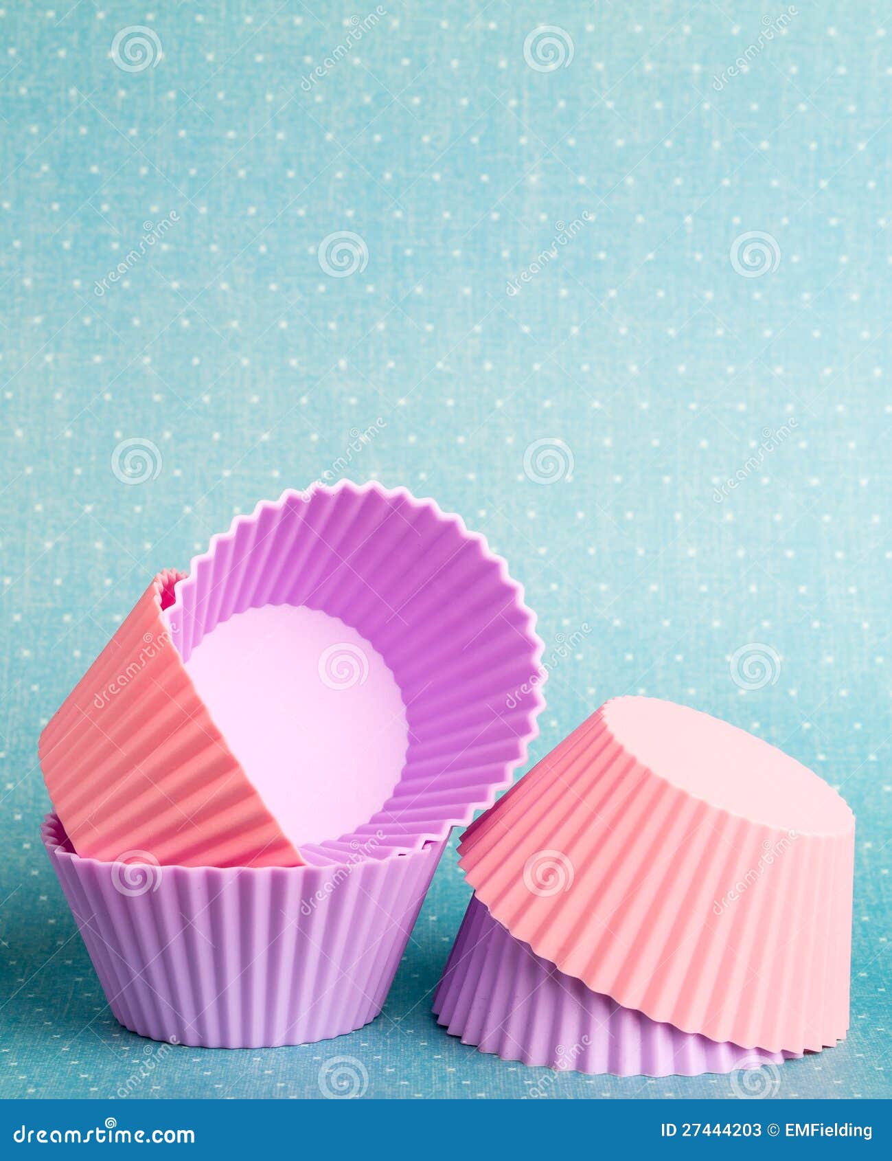 Cupcake forms stock image. Image of home, baking, colors - 27444203
