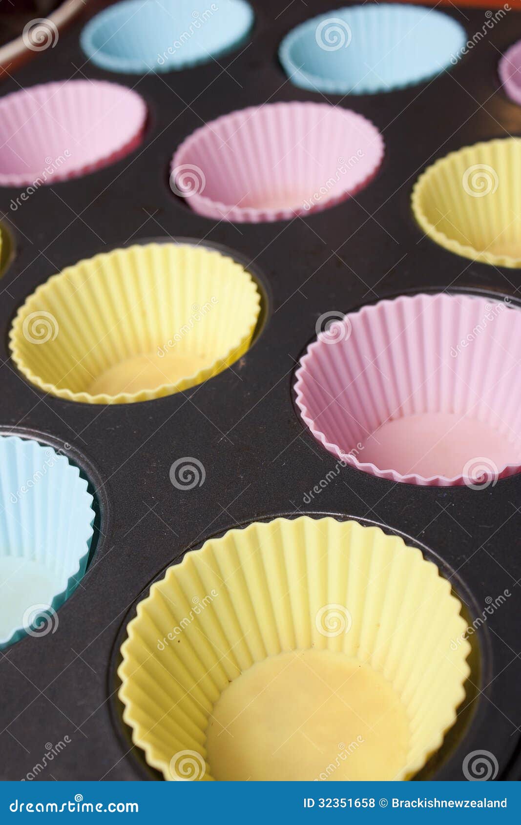 Cupcake / Muffin Tray stock photo. Image of tray, tasty - 32351658