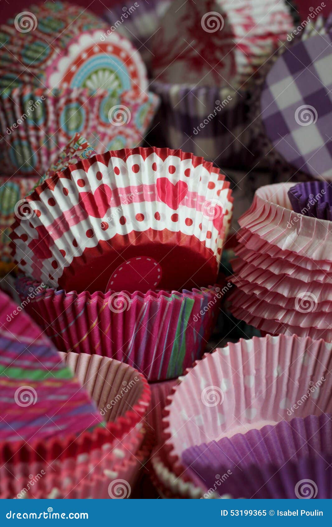 Cupcake papers stock image. Image of paper, cupcakes - 53199365