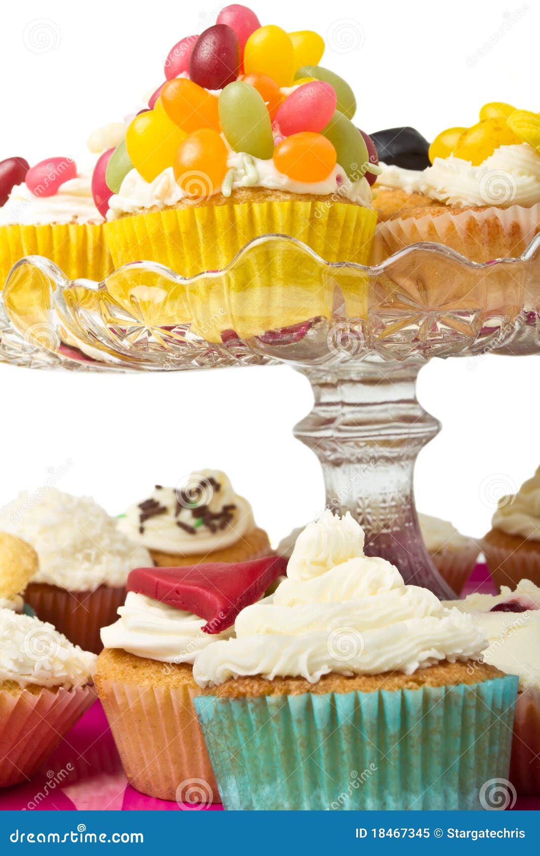 Cupcake selection stock image. Image of fairy, frosting - 18467345