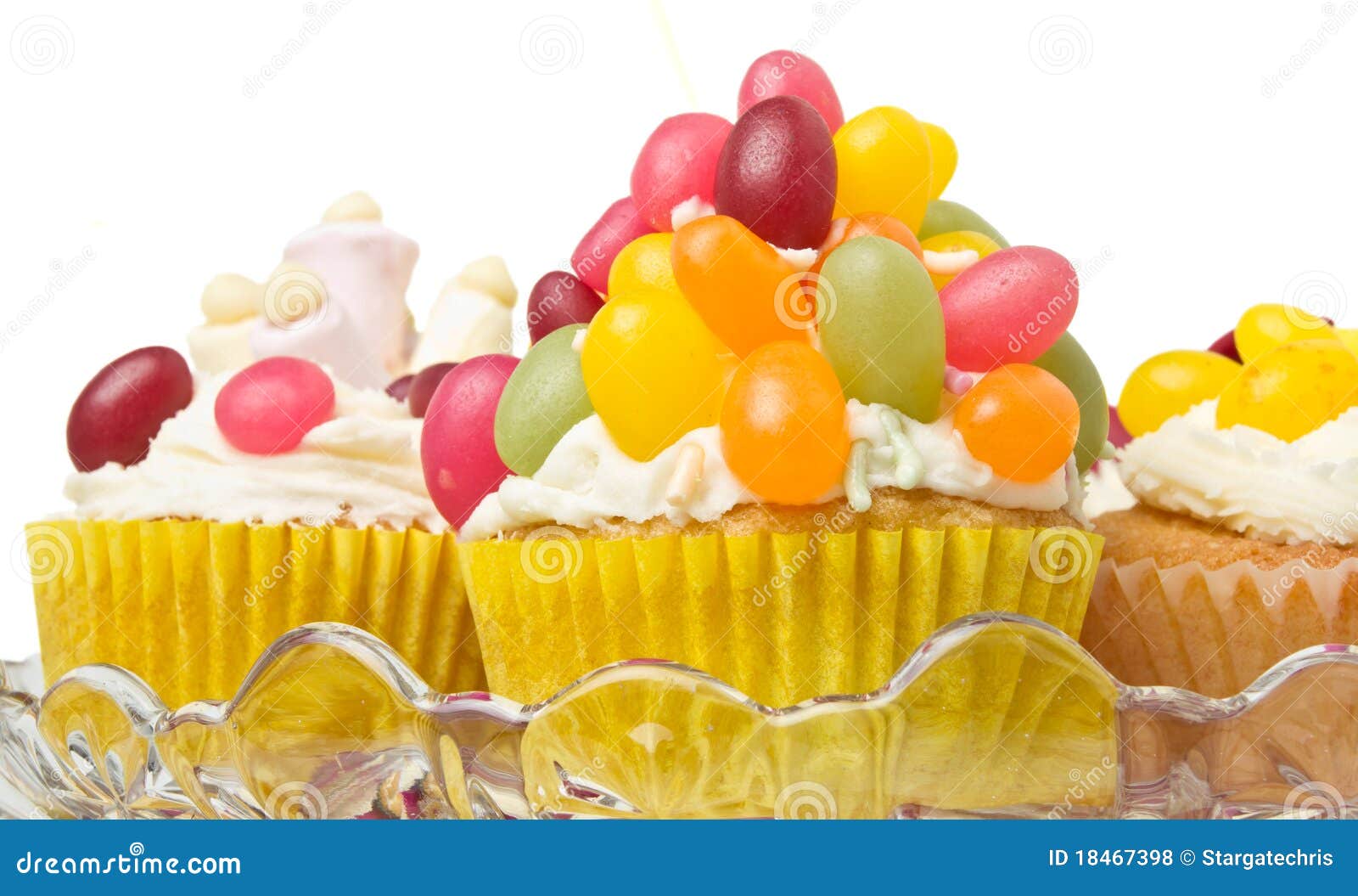 Cupcake selection stock photo. Image of dessert, luxury - 18467398