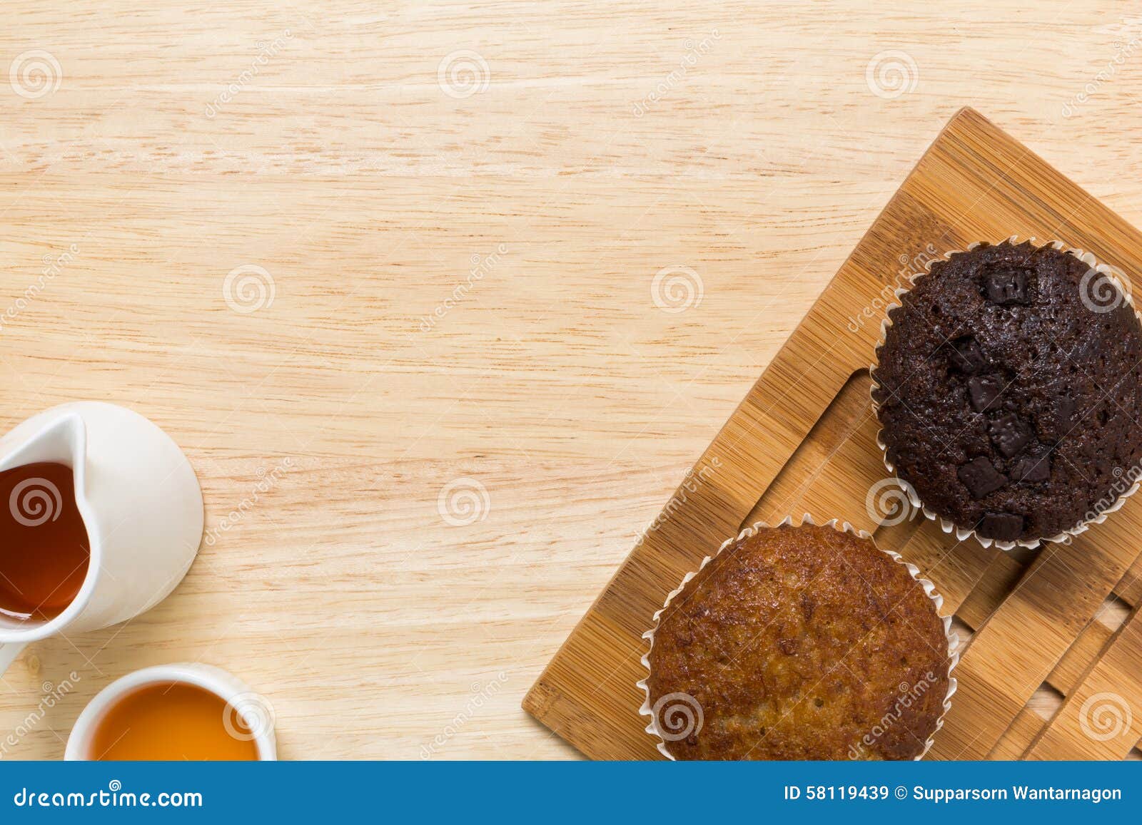 Cupcake for Tea Break / Cupcake Background Stock Image - Image of ...