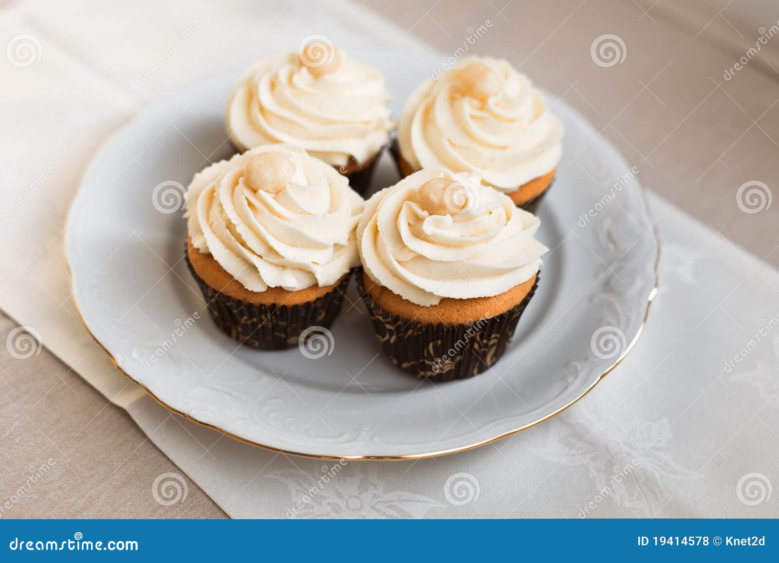 Cupcakes stock photo. Image of frosting, decoration, delicious - 19414578