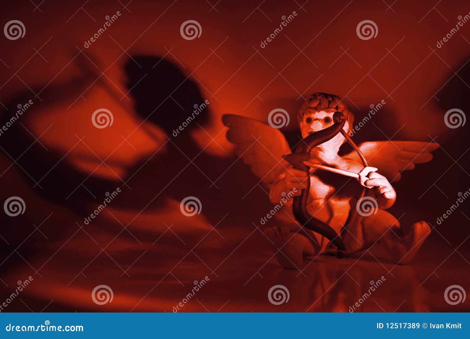 Cupid stock image. Image of shape, greeting, romance - 12517389