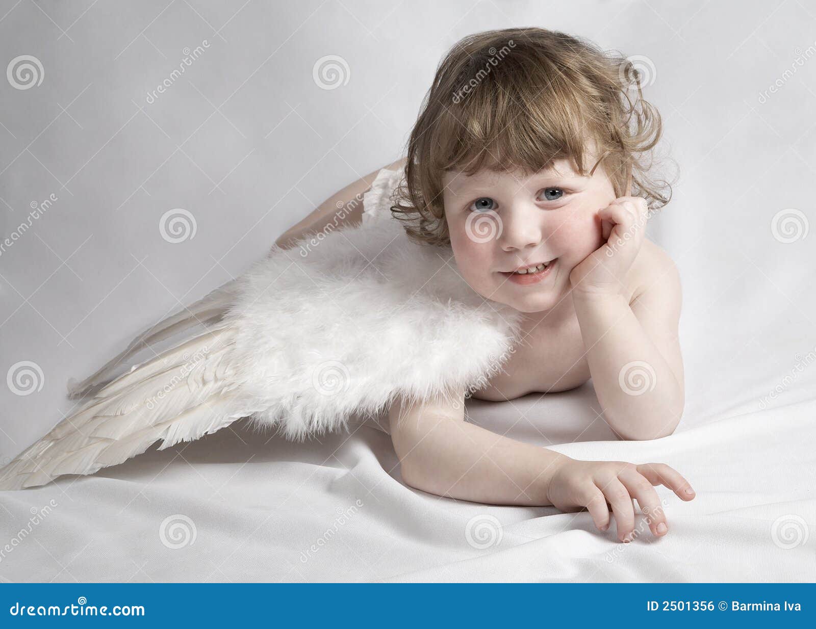 Cupid stock photo. Image of curl, white, cupid, small - 2501356