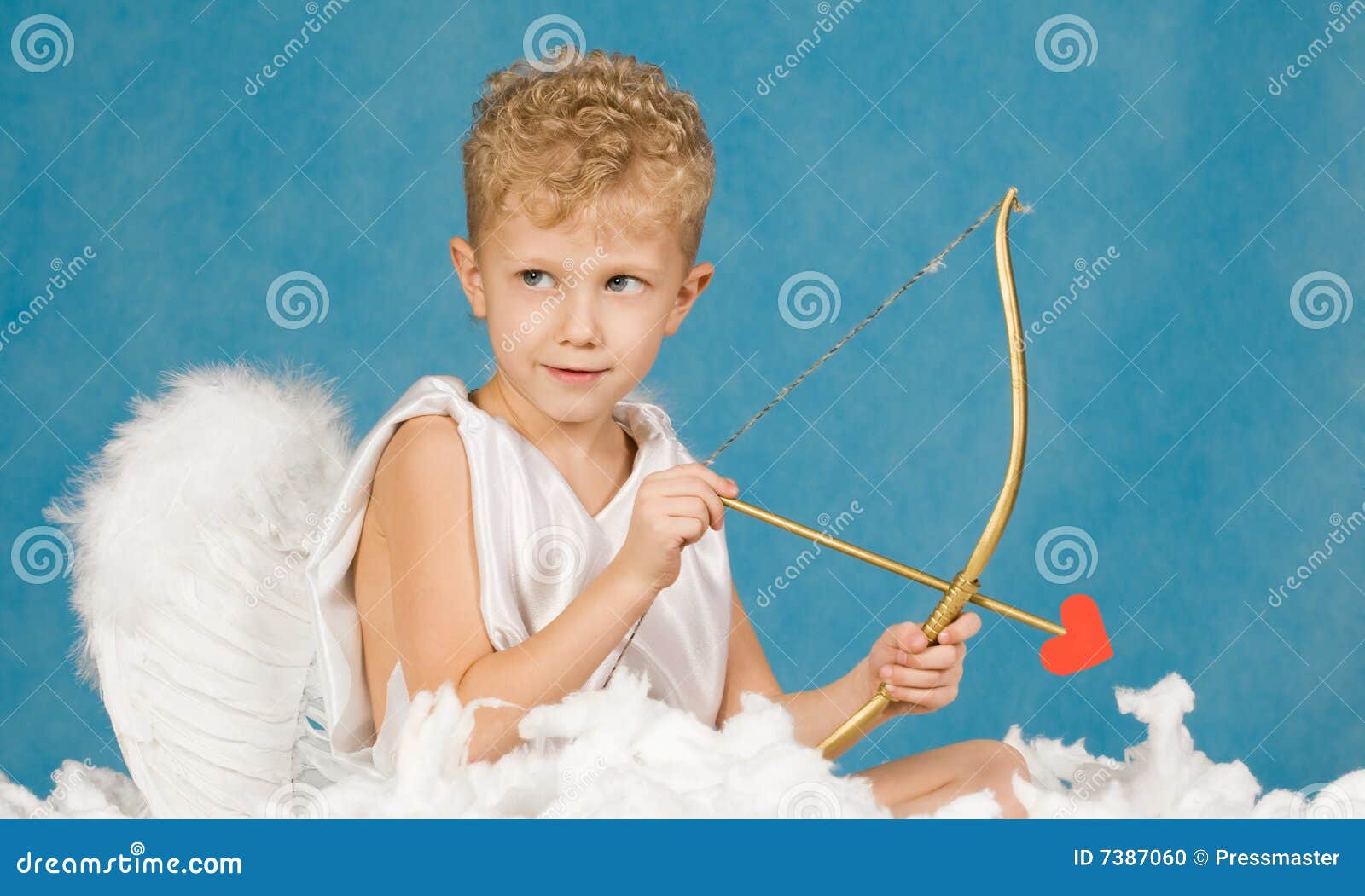 Cupid foto de archivo. Imagen de adorable, angelical, vacaciones - 7387060