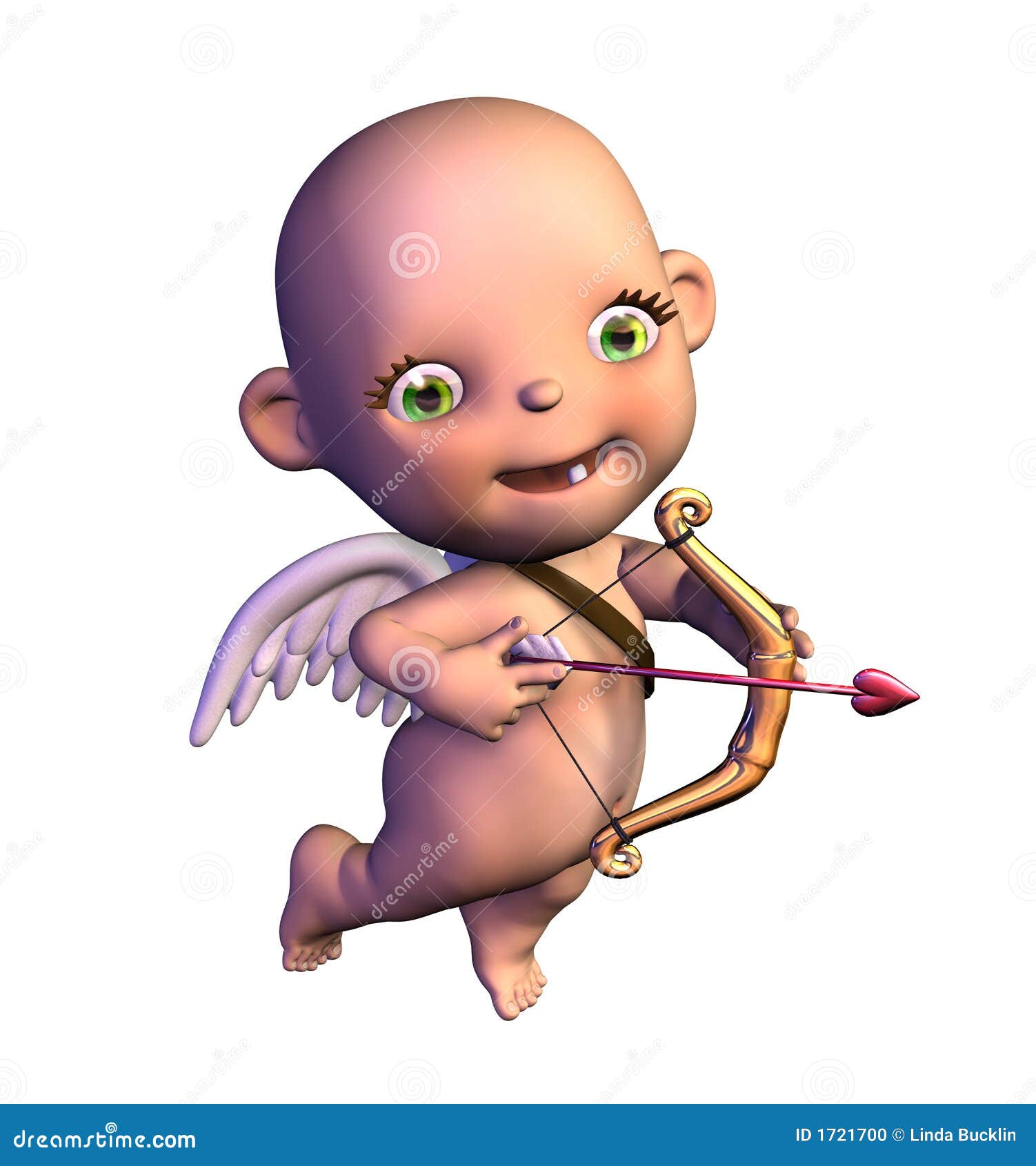 Cupid Dos Desenhos Animados Ilustração Stock - Ilustração de cartoon ...