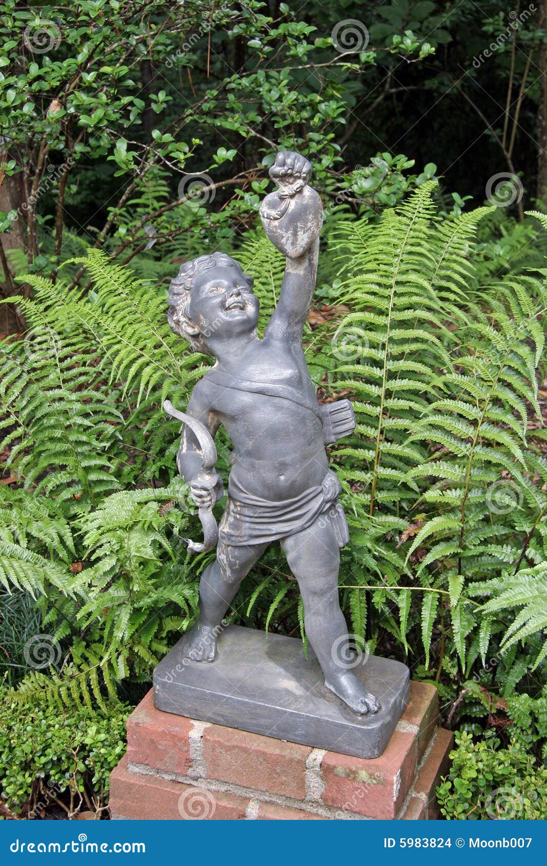 Cupid Statue stock photo. Image of arrow, close, child - 5983824