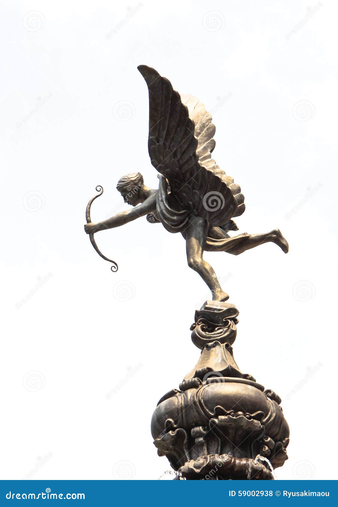 Cupid statue stock photo. Image of sculpture, white, angel - 59002938