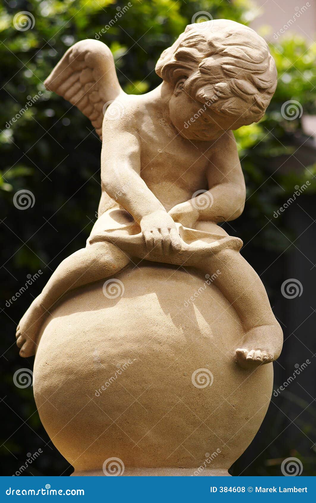 Cupid Statue Closeup stock photo. Image of feeling, love - 384608