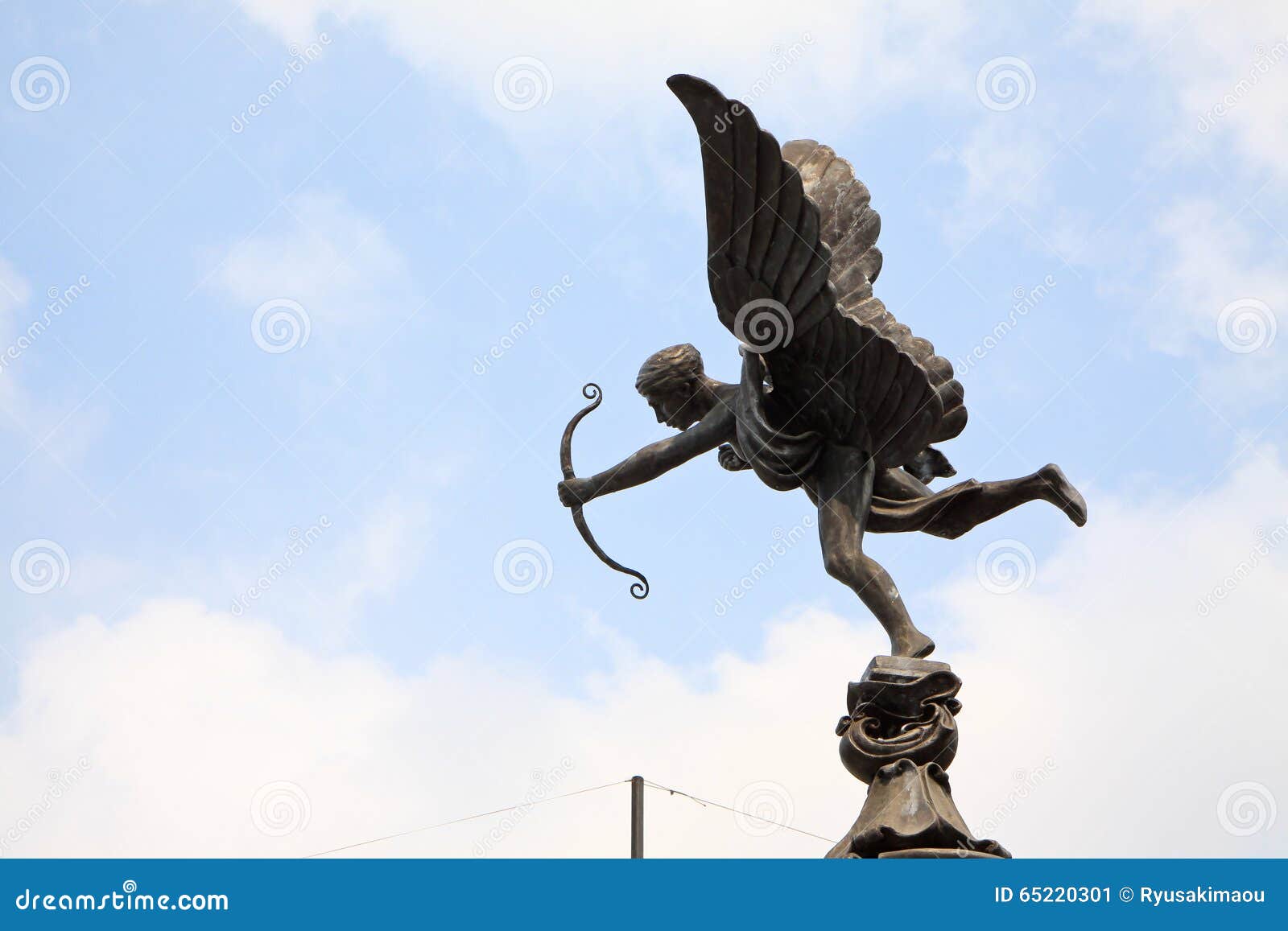 Cupid statue stock image. Image of cupid, artistic, craftmanship - 65220301