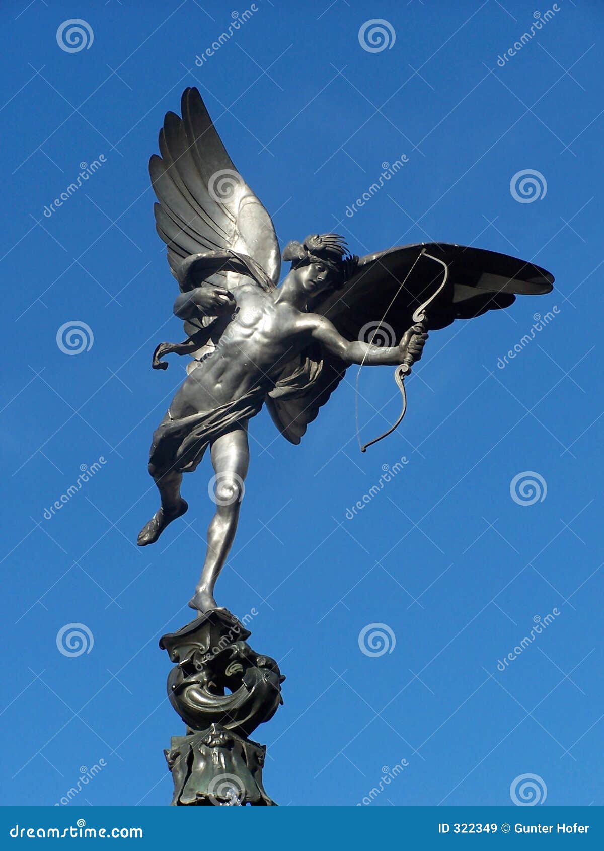 Cupidon 2 image stock. Image du bleu, nudité, amoureux - 322349