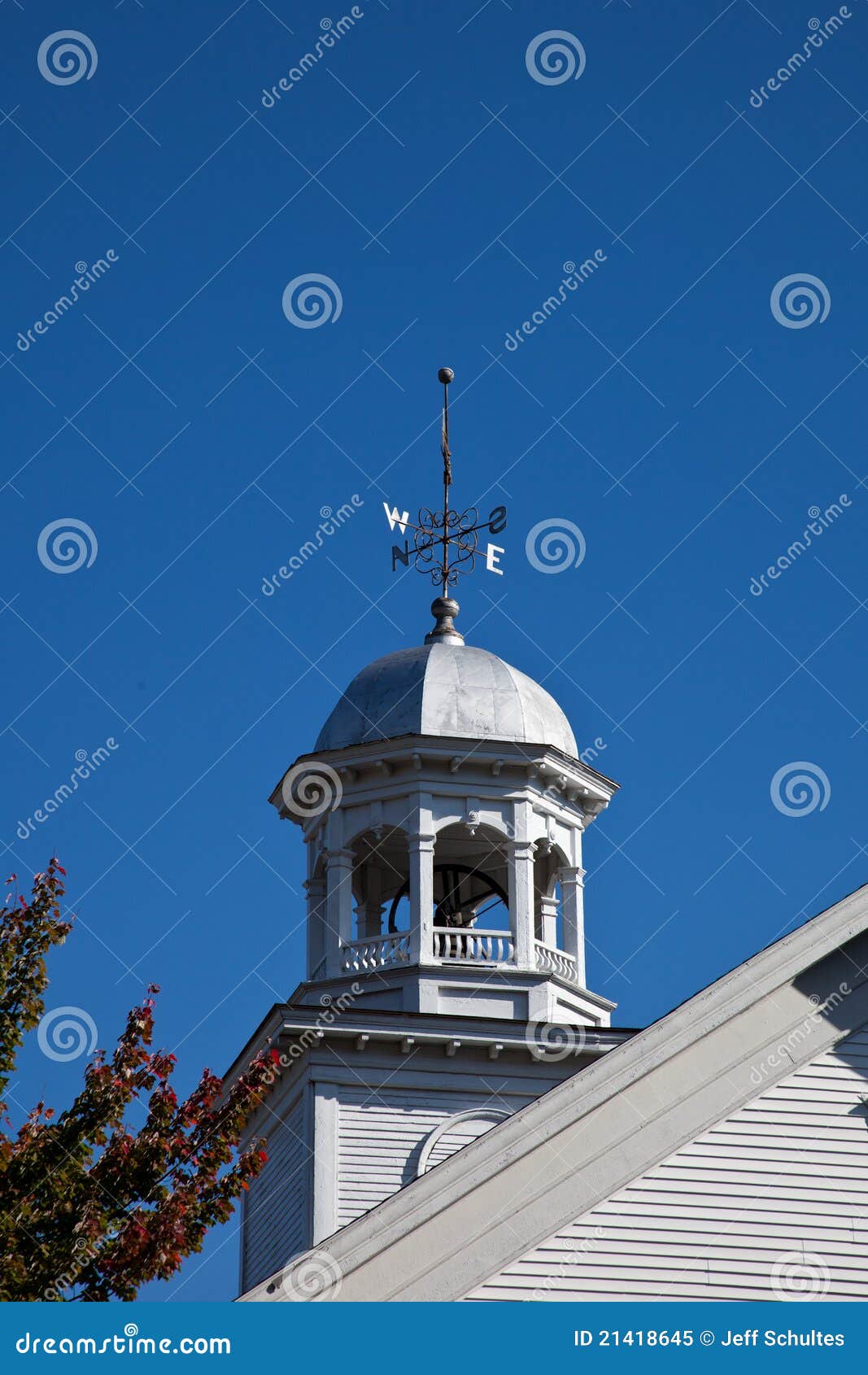 Cupola stock image. Image of bell, white, cupola, roof - 21418645