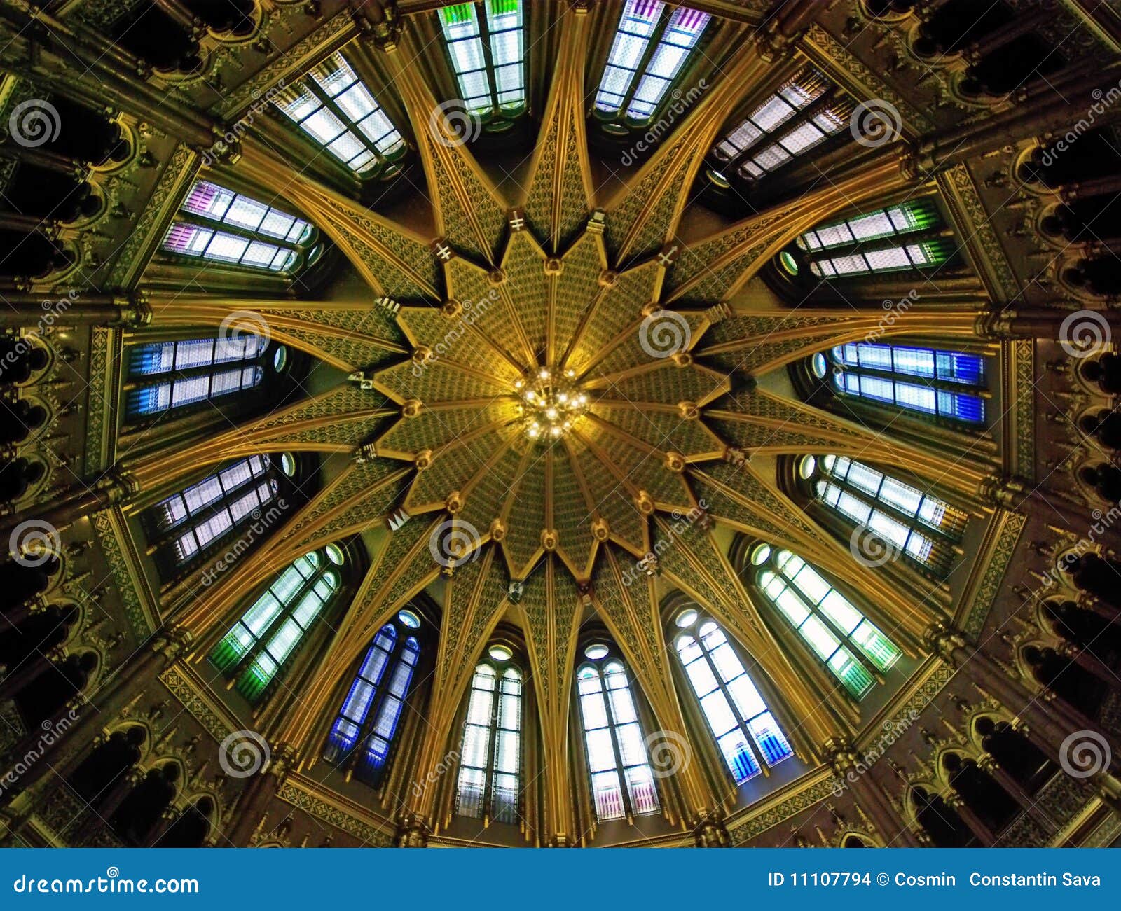 Cupola details stock photo. Image of archways, budapest - 11107794